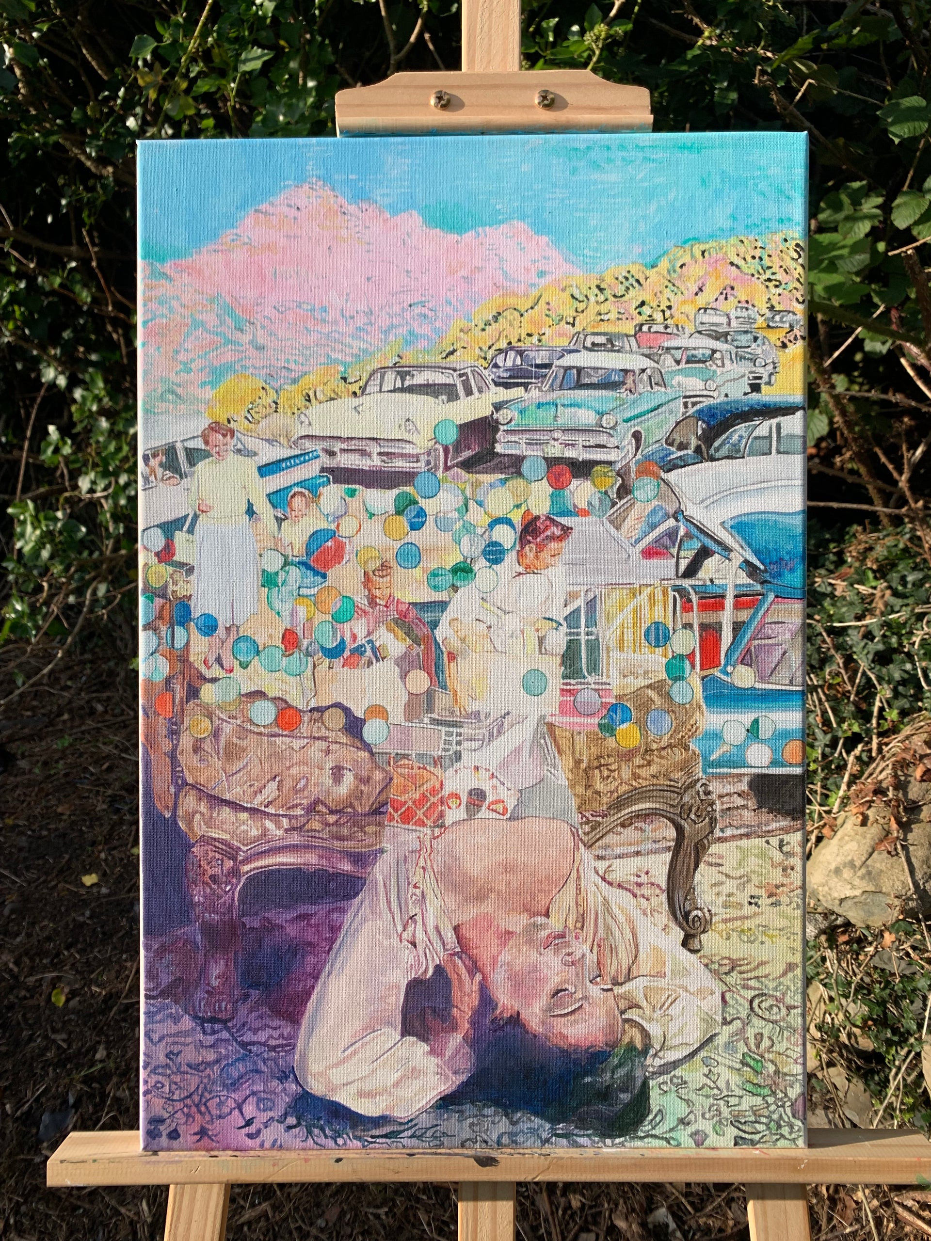 Missing Teeth by Hope Rambo - acrylic painting | UGallery