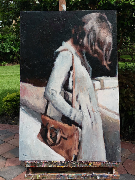 Look Inward by Nava Lundy - acrylic painting | UGallery