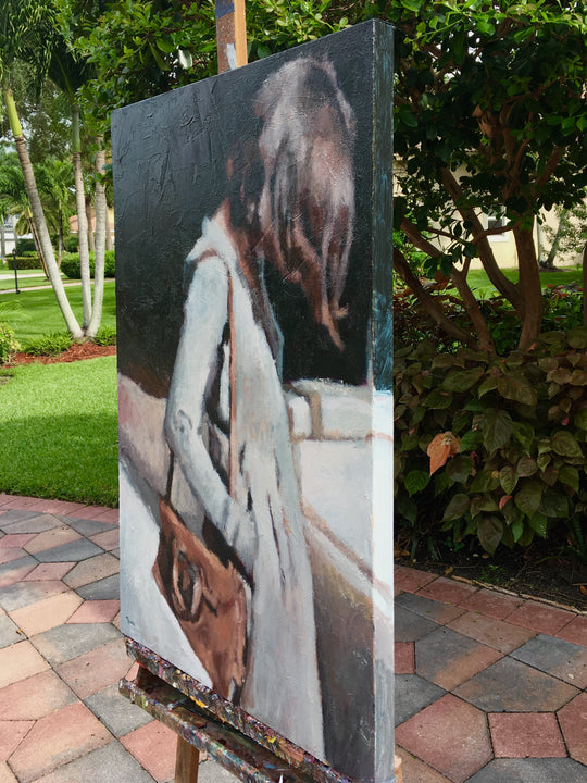 Look Inward by Nava Lundy - acrylic painting | UGallery