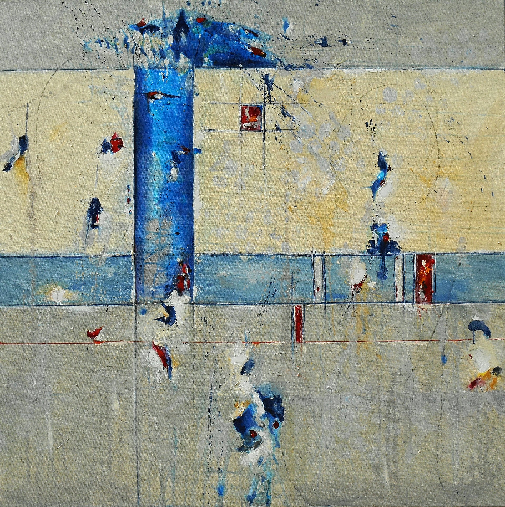 Inverse Reaction by Cynthia Ligeros - oil painting | UGallery