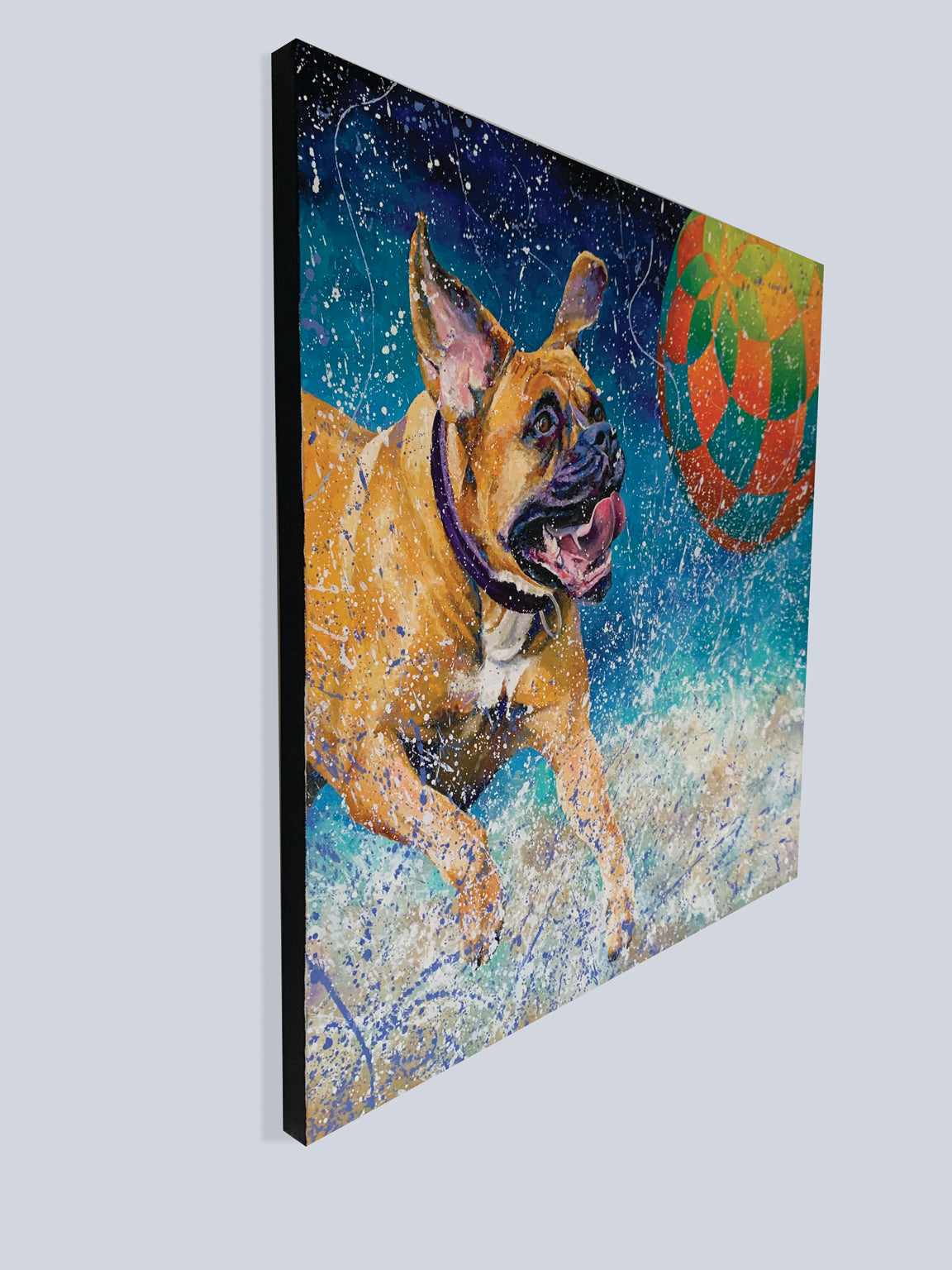 Pawsitive Energy by Jeff Fleming - oil painting | UGallery