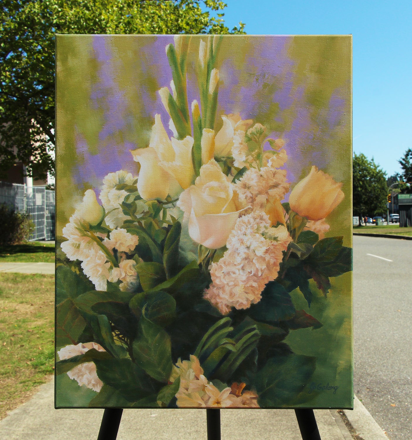 In Gratitude by Jo Galang - oil painting | UGallery