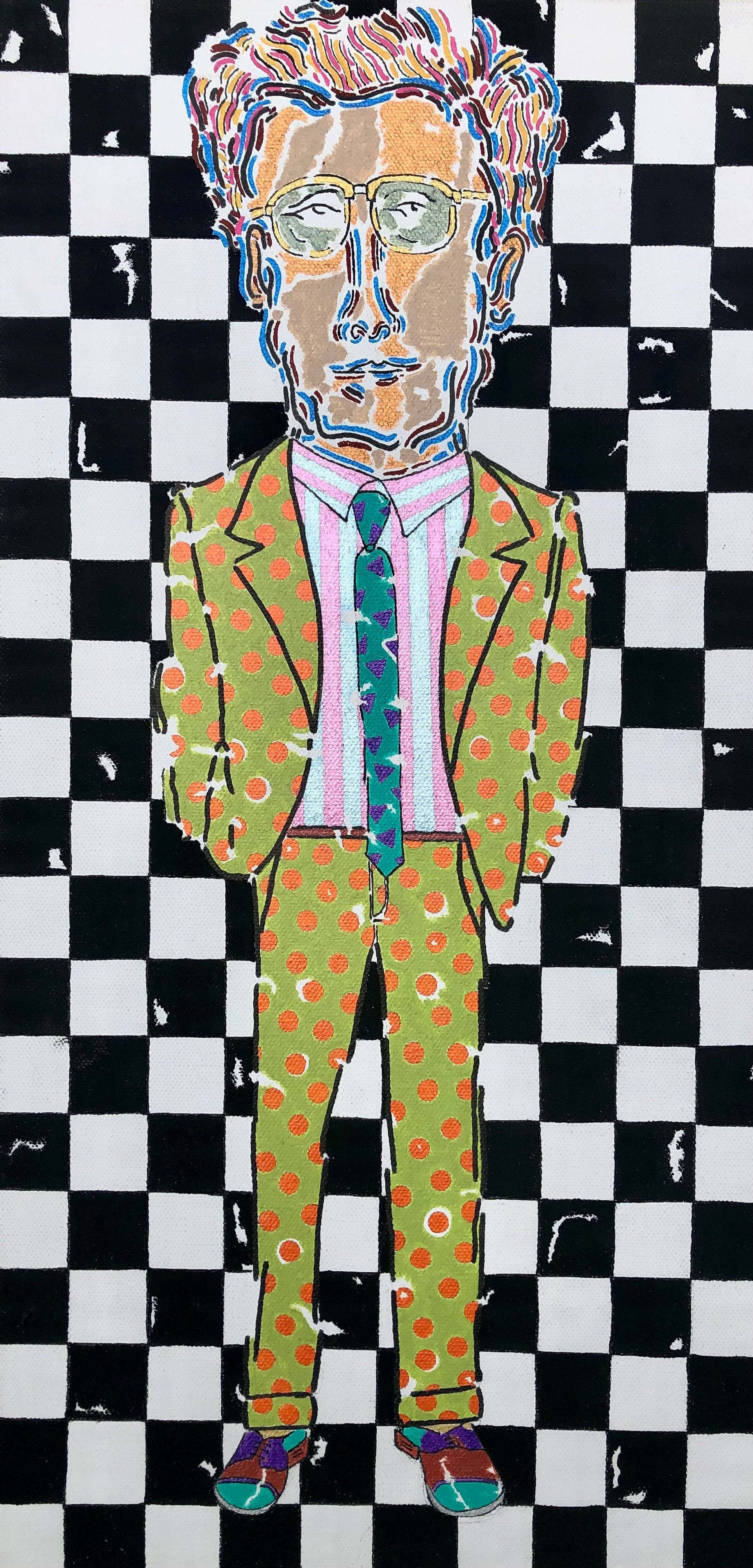 Black And White by John McCabe - acrylic painting | UGallery