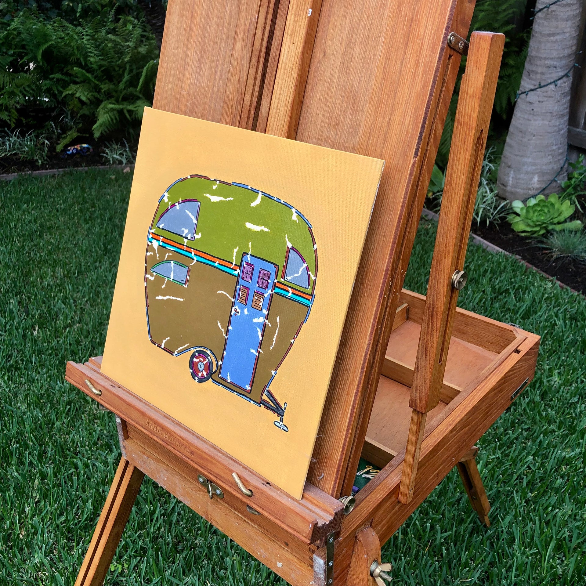 No One Ever Says Trailer by John McCabe - acrylic painting | UGallery