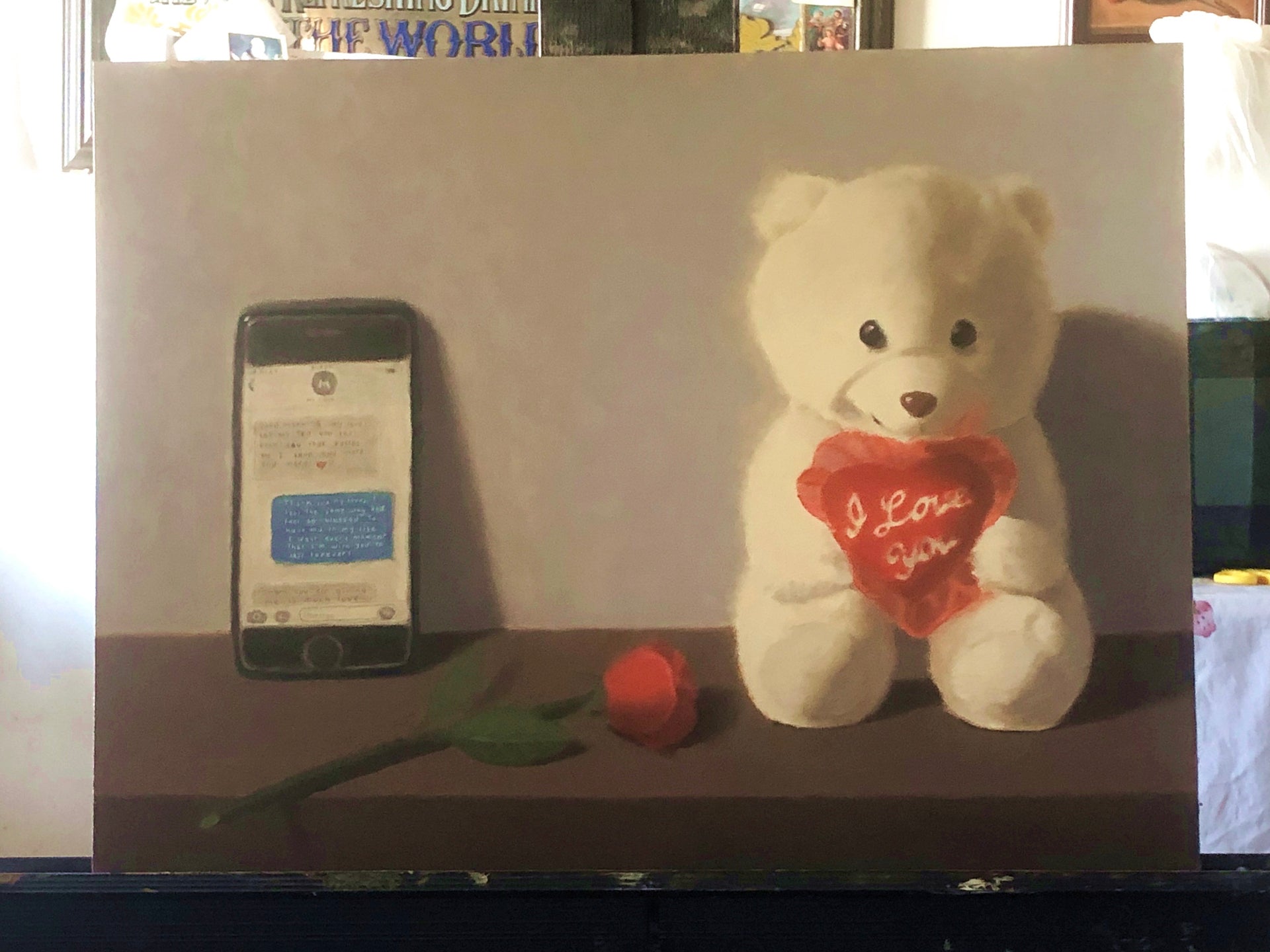 Modern Love by Jose H. Alvarenga - oil painting | UGallery