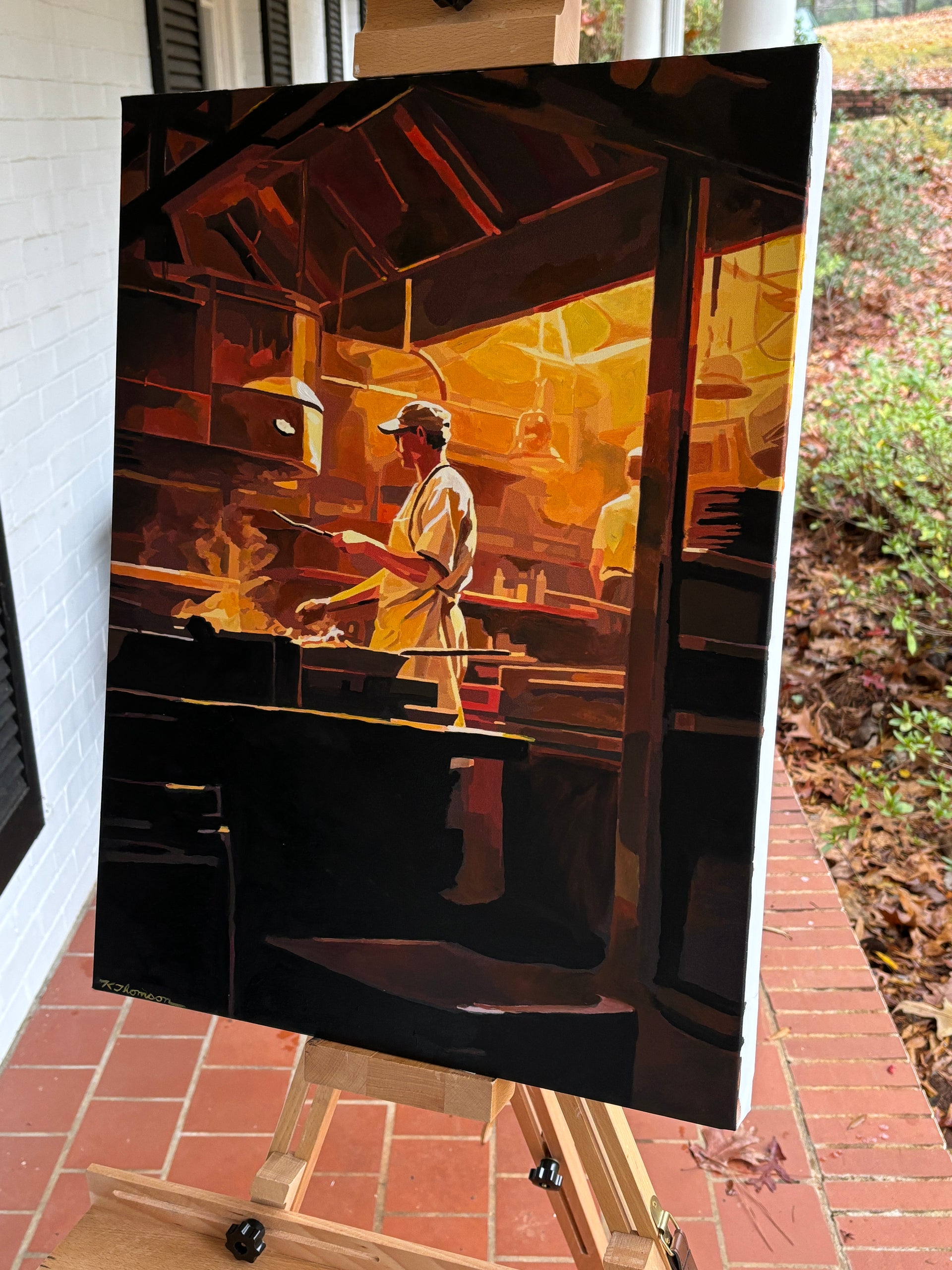 Flipper by Keith Thomson - mixed media artwork | UGallery