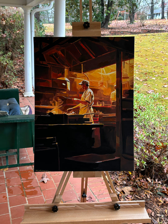 Flipper by Keith Thomson - mixed media artwork | UGallery