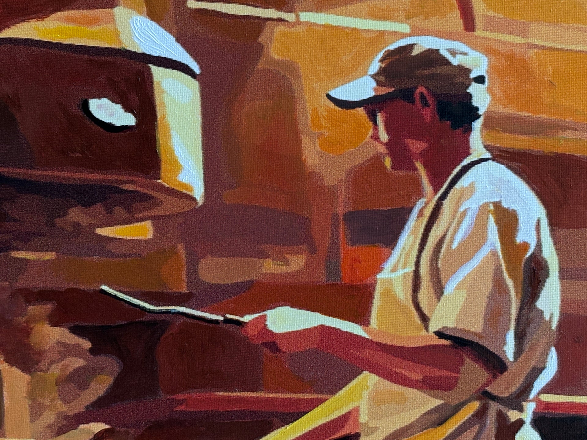 Flipper by Keith Thomson - mixed media artwork | UGallery