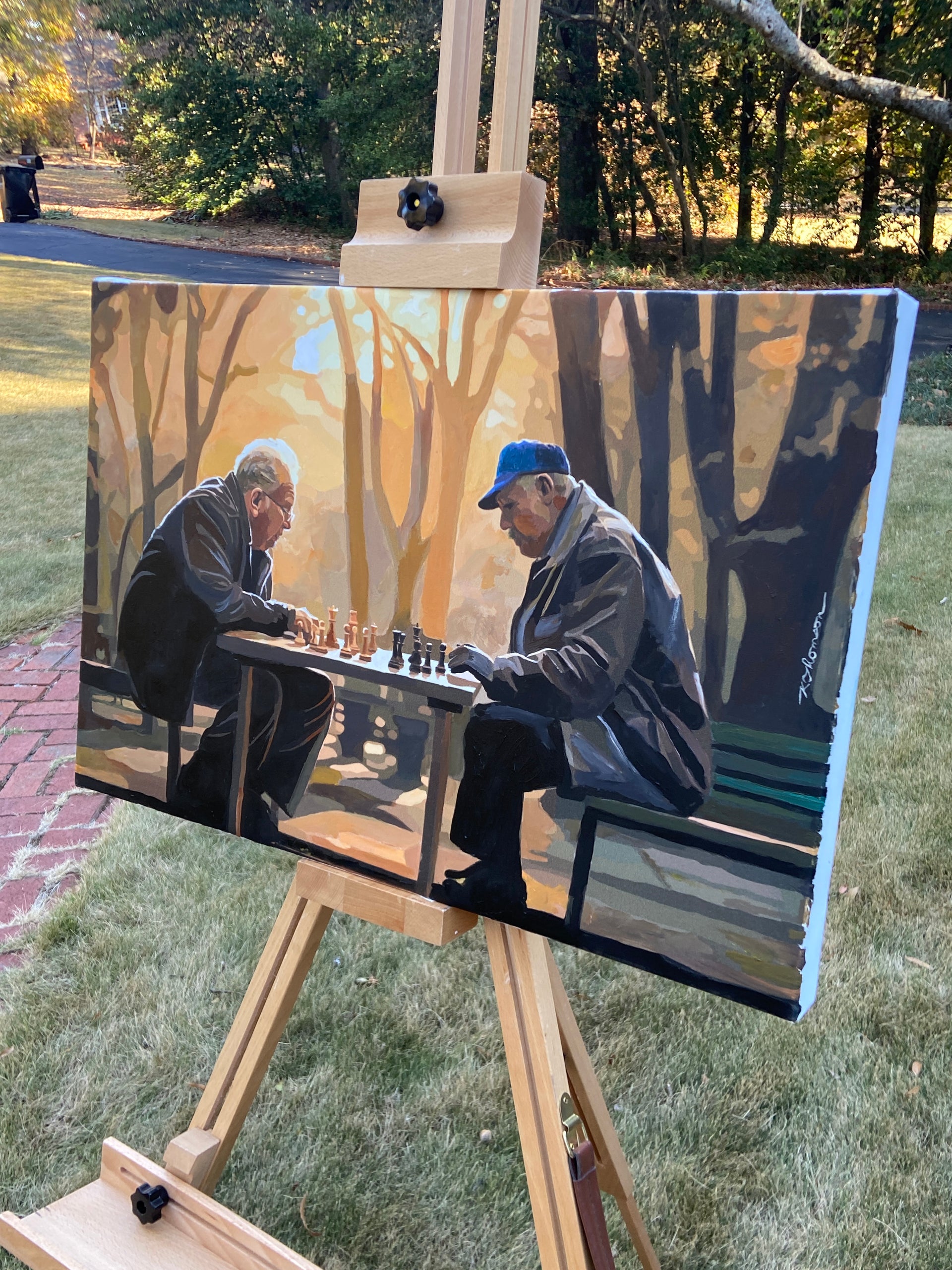 Gamers by Keith Thomson - mixed media artwork | UGallery