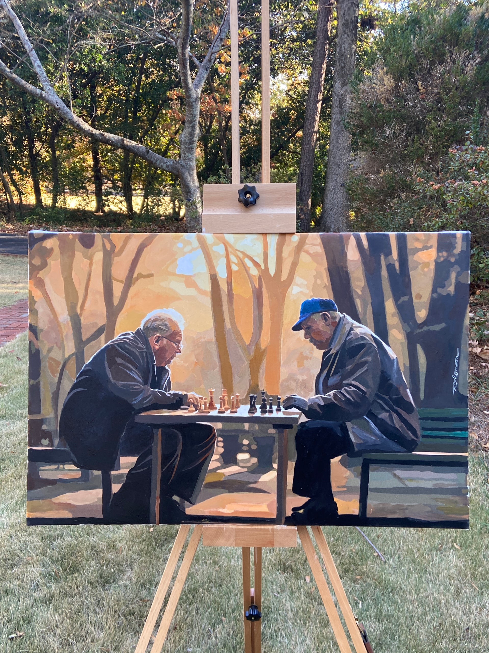 Gamers by Keith Thomson - mixed media artwork | UGallery