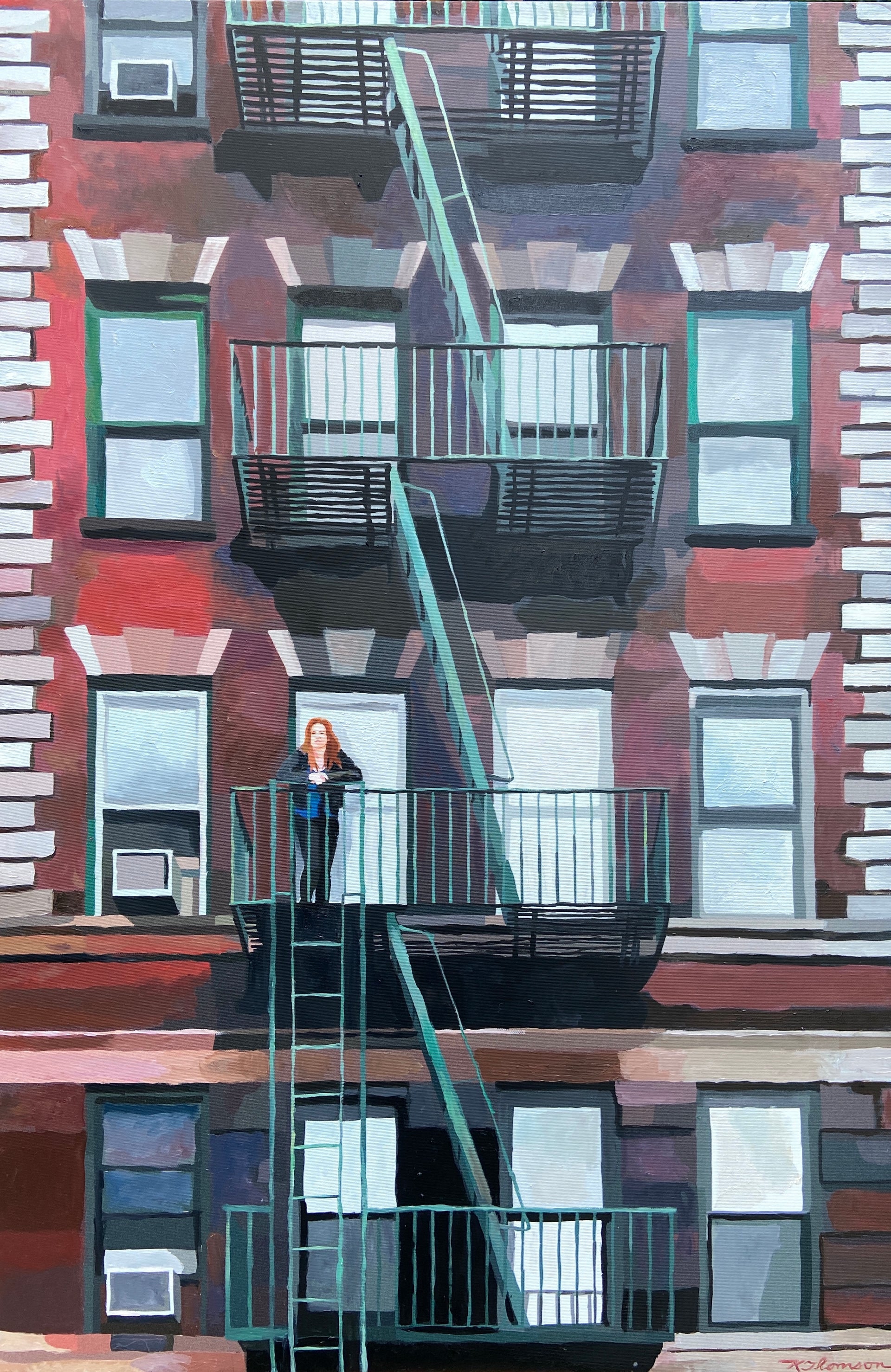Jones Street Juliet by Keith Thomson - mixed media artwork | UGallery