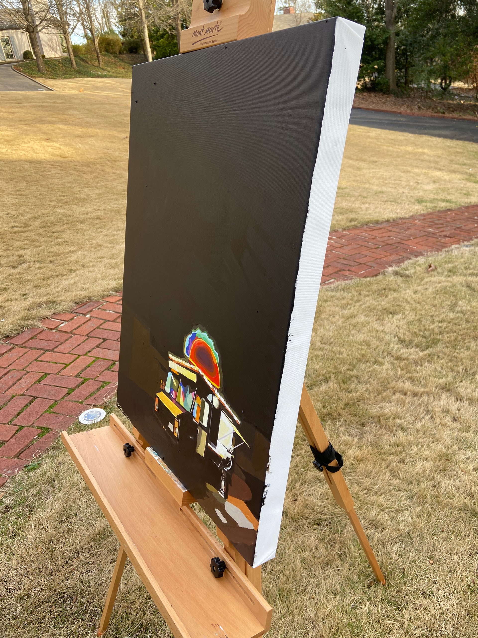 Light in the Darkness by Keith Thomson - oil painting | UGallery