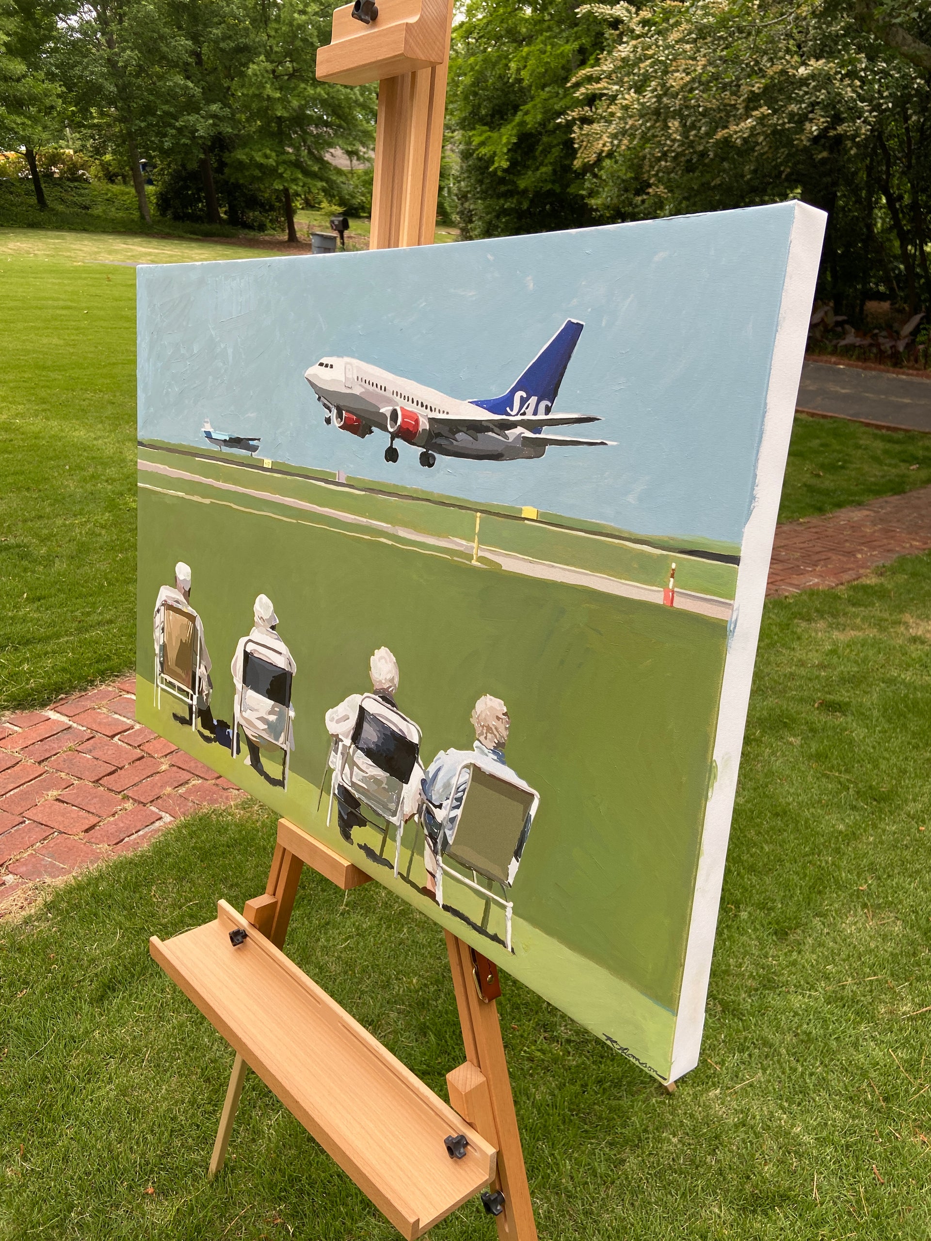Jet Set by Keith Thomson - oil painting | UGallery