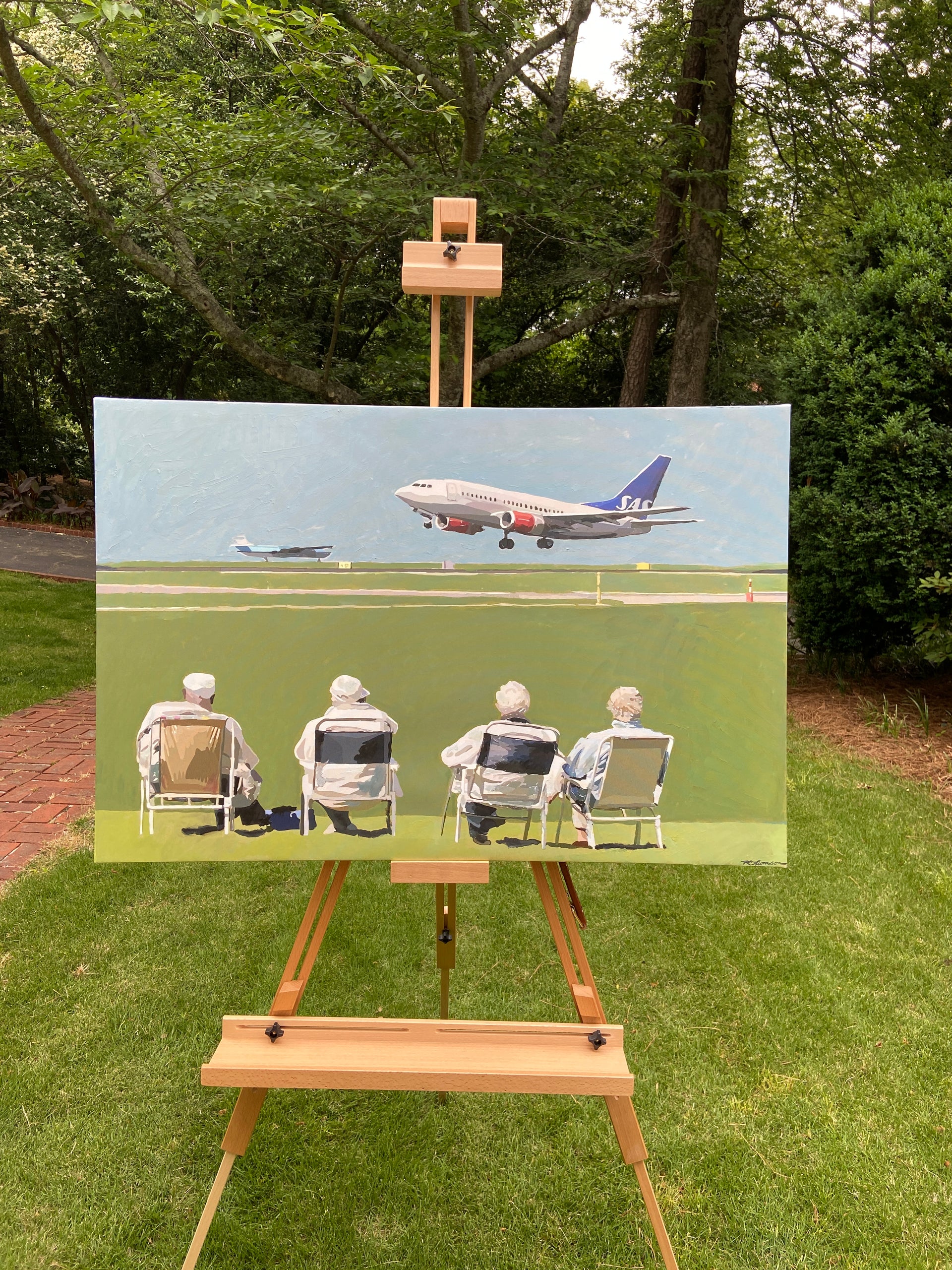 Jet Set by Keith Thomson - oil painting | UGallery