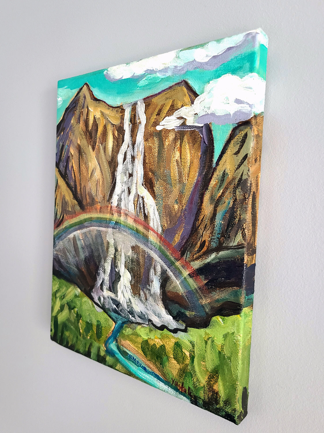 Color Spectrum 2 by Kira Yustak - acrylic painting | UGallery