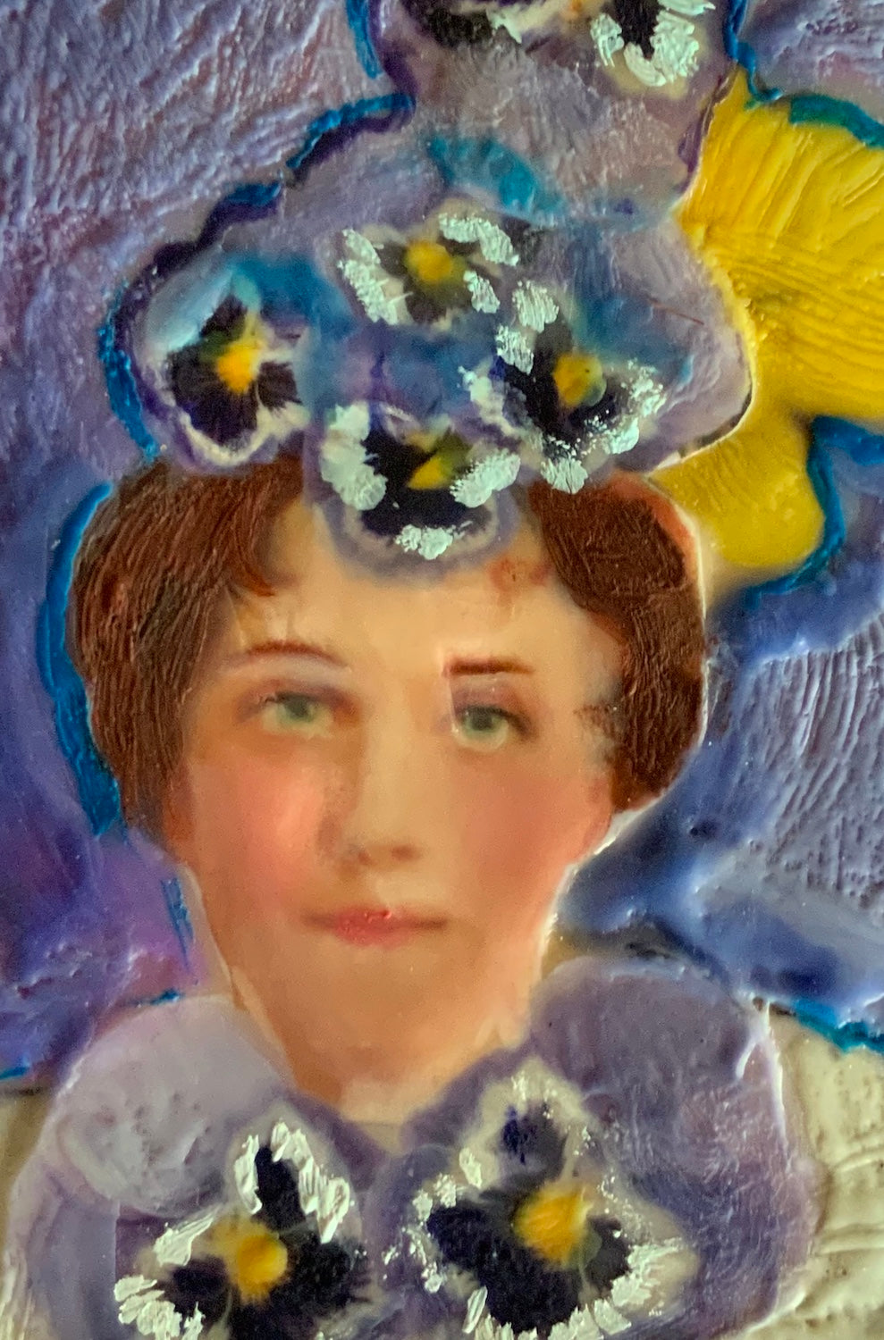 In the Garden of Vida by Linda Benenati - encaustic artwork | UGallery