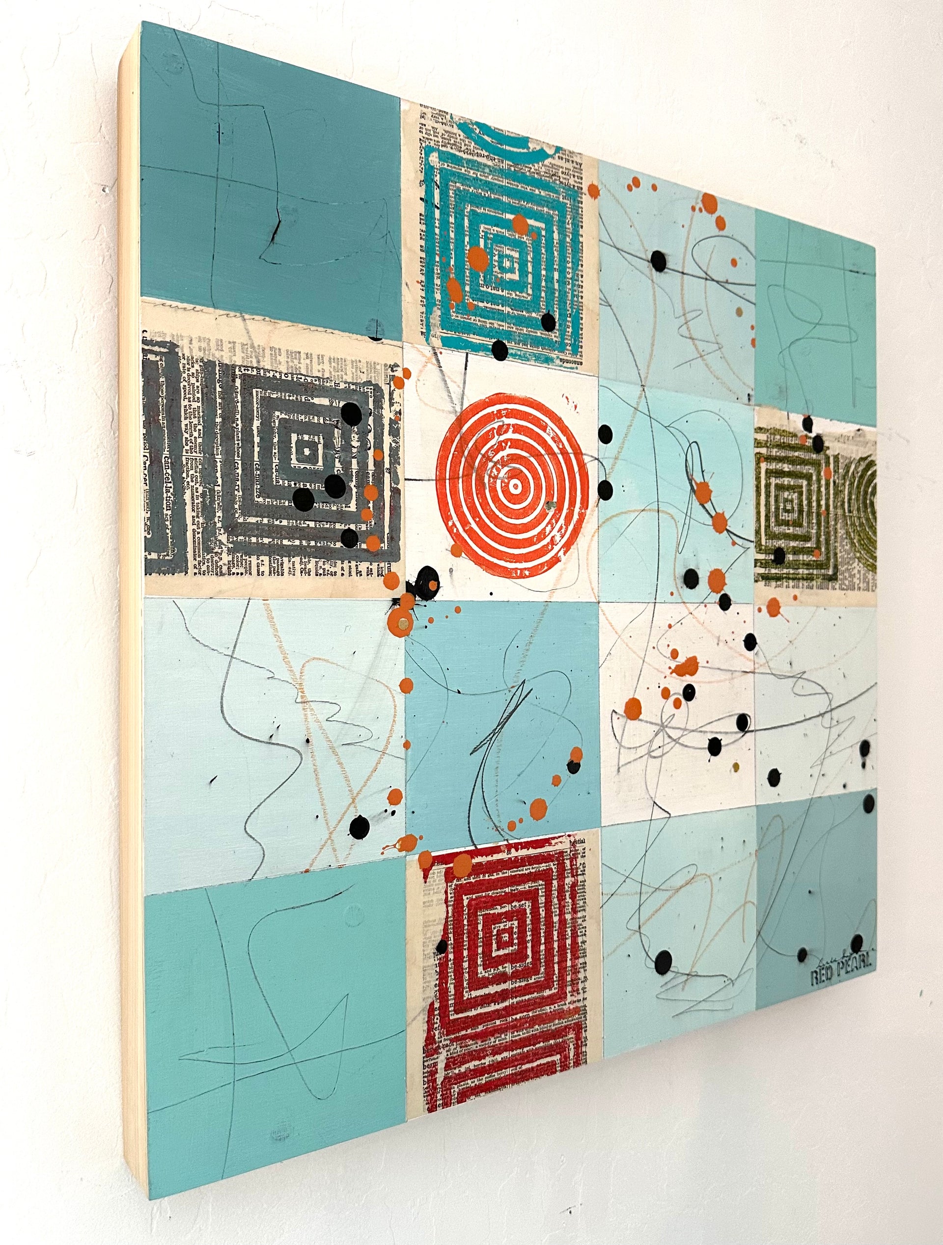 Portals in Time One by Linda Shaffer - mixed media artwork | UGallery