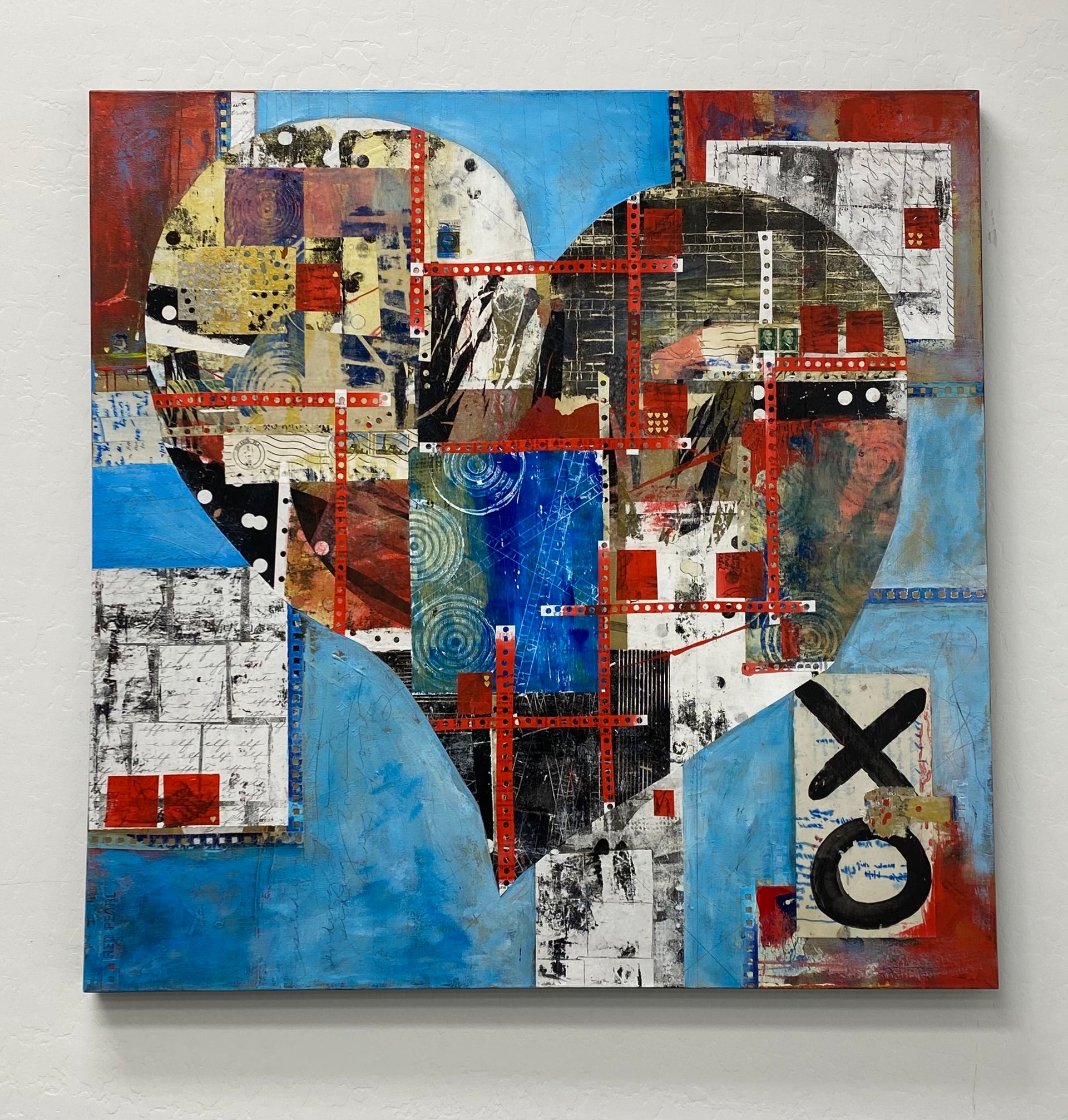 Sending Love by Linda Shaffer - mixed media artwork | UGallery