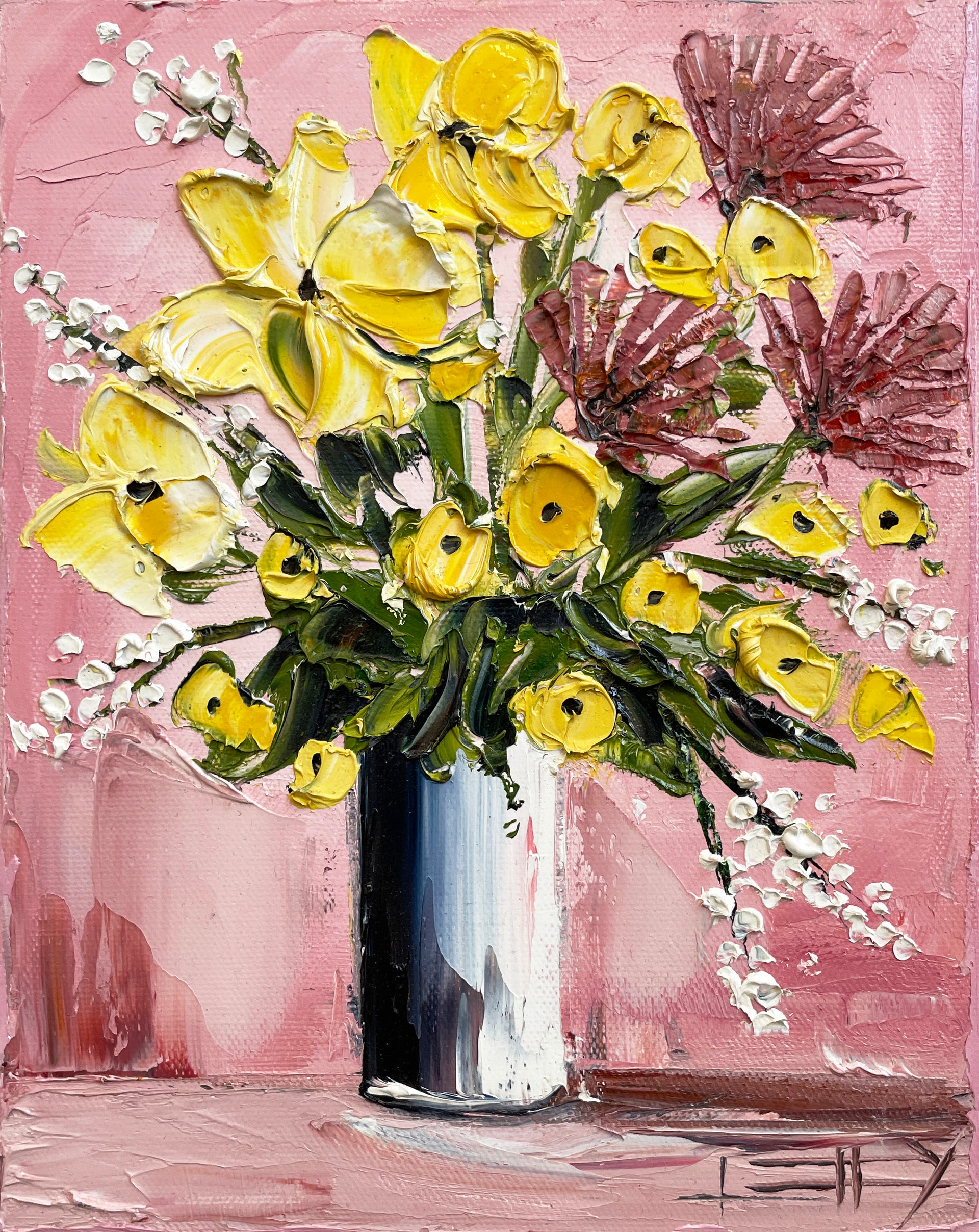 A Day with Monet by Lisa Elley - oil painting | UGallery