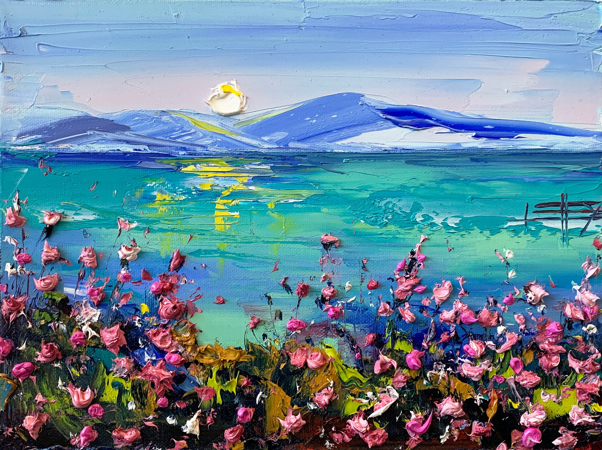 Monterey with Monet by Lisa Elley - oil painting | UGallery