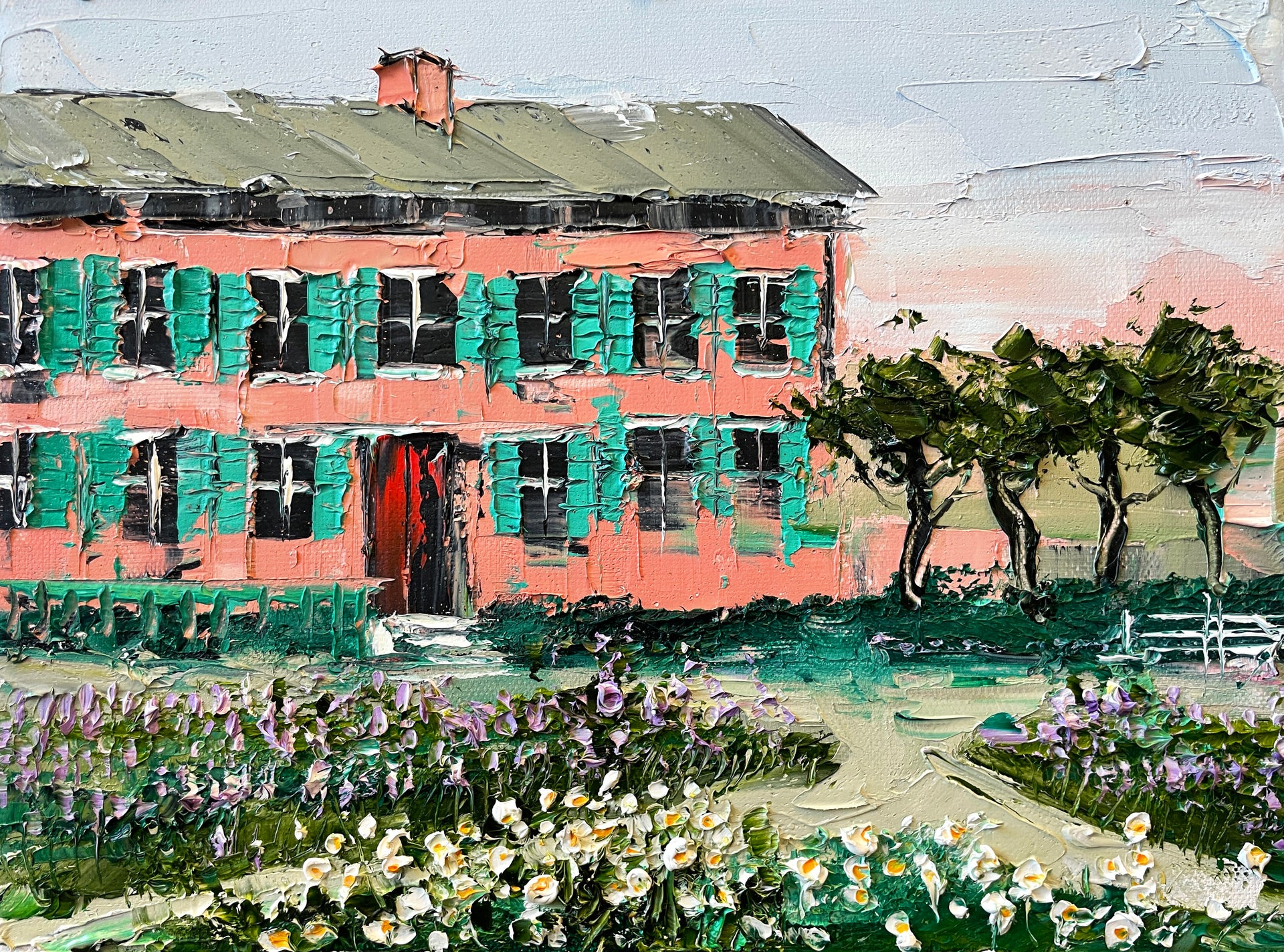 Muse of Monet by Lisa Elley - oil painting | UGallery