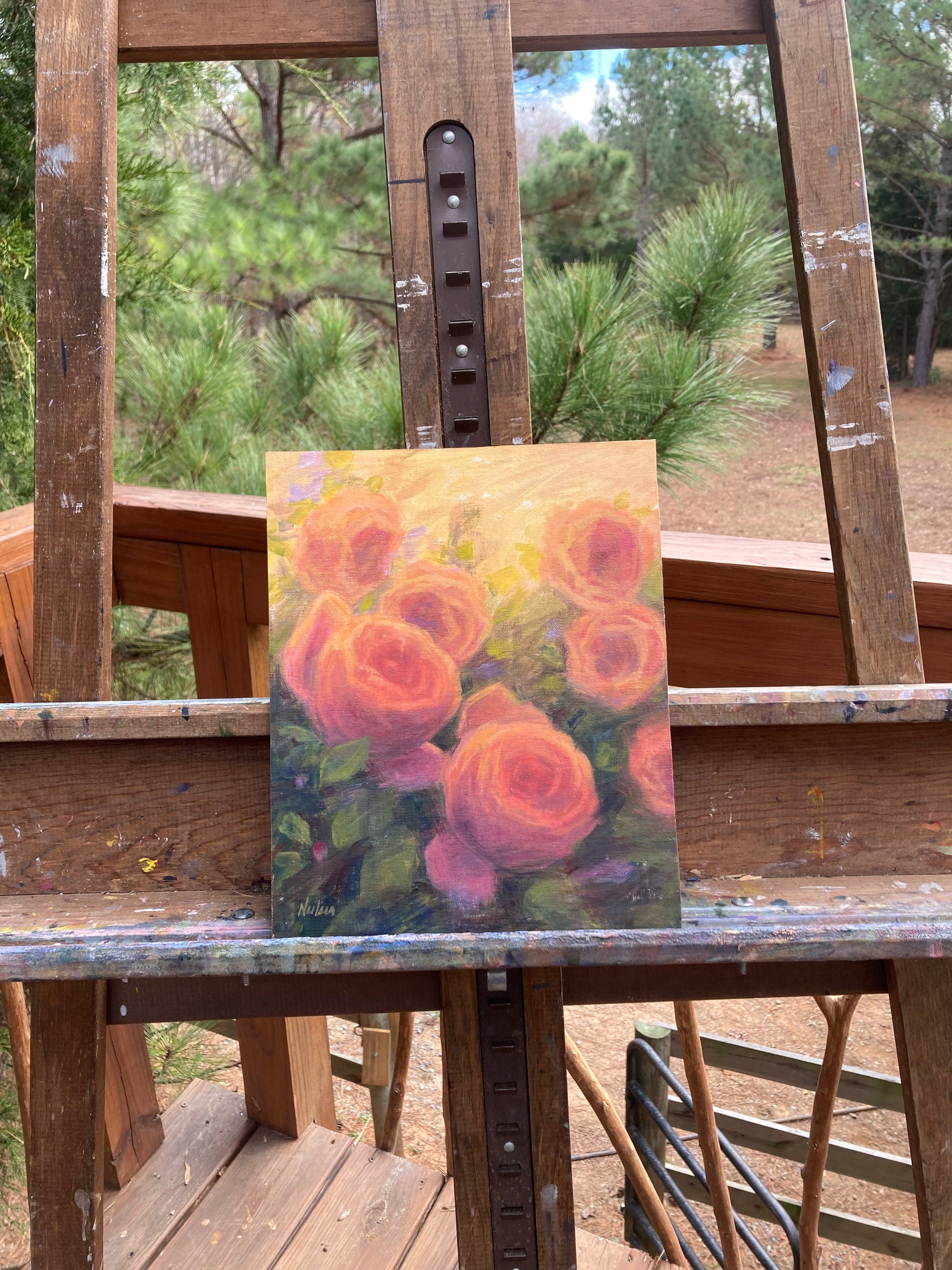 Bathed In Sunshine by Lisa Nielsen - oil painting | UGallery