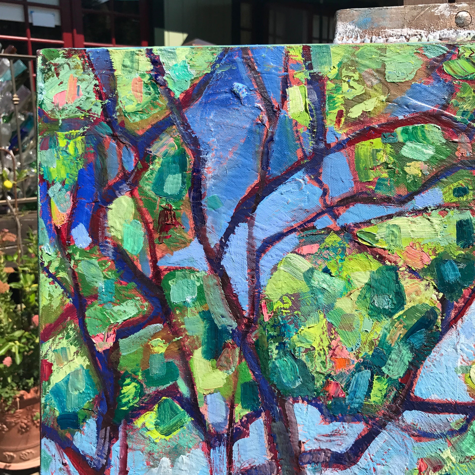 Los Banos Trees by James Hartman - oil painting | UGallery