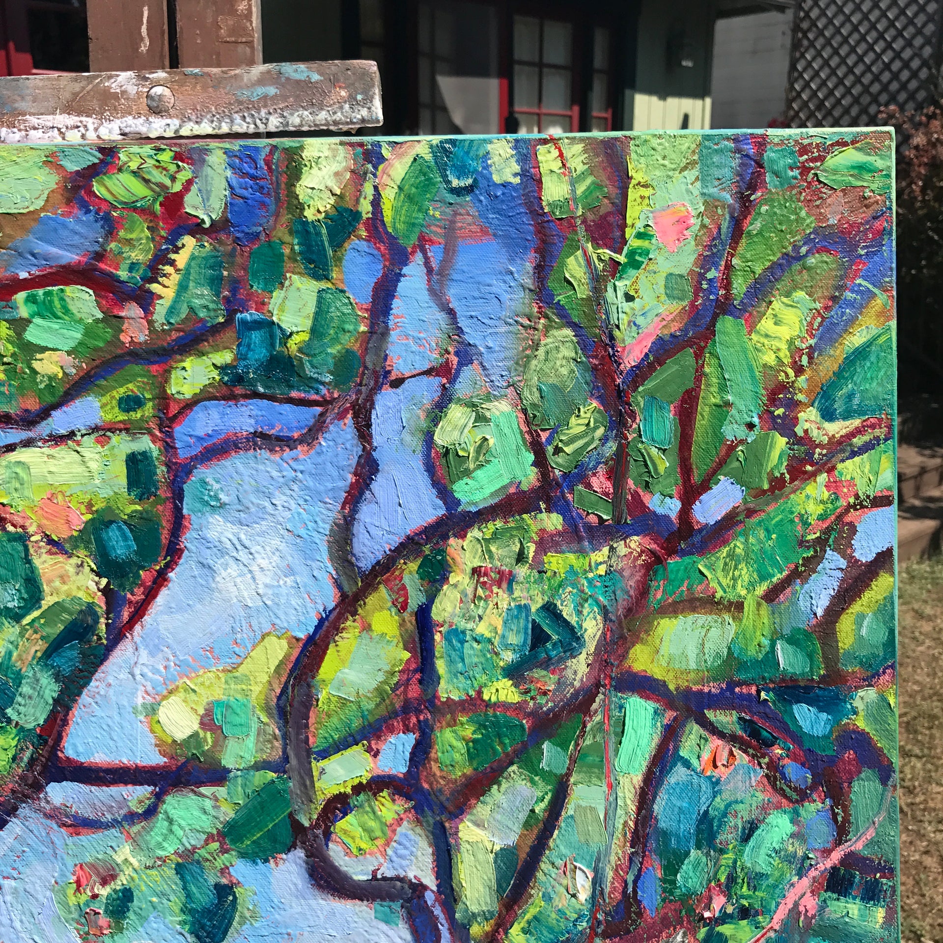 Los Banos Trees by James Hartman - oil painting | UGallery