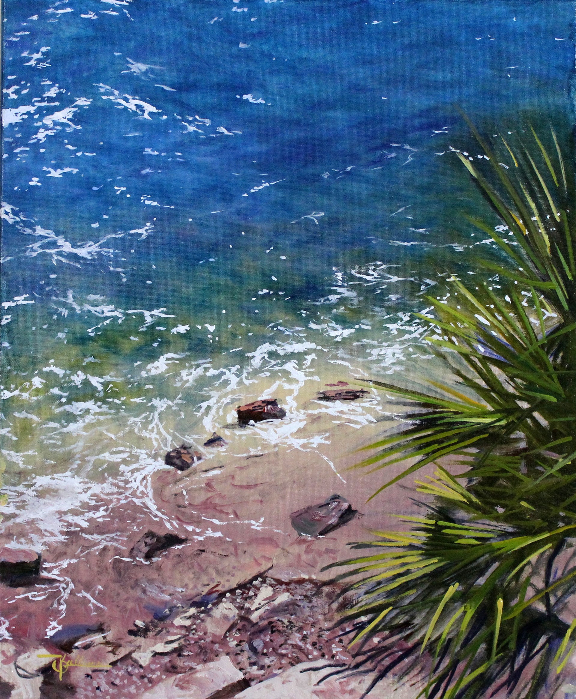 Laguna Shore by Kent Sullivan - oil painting | UGallery