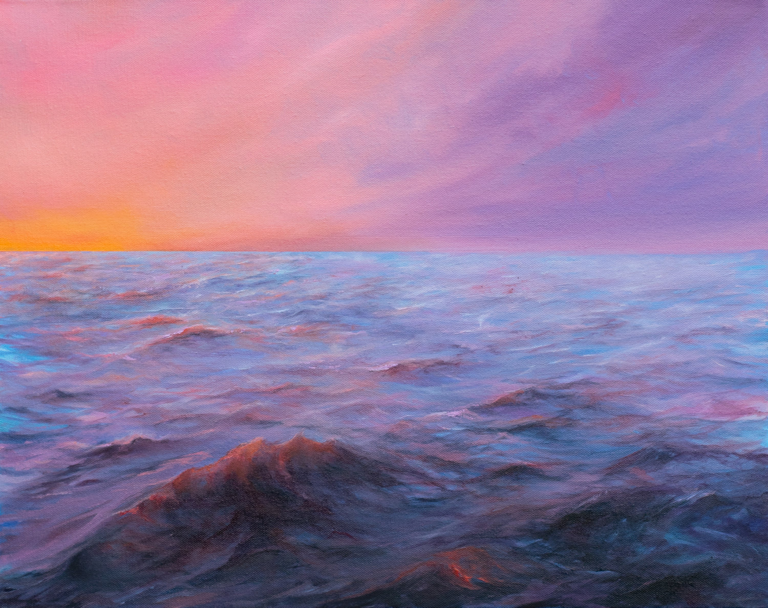 Abyss by Mitch Davis-Mann - oil painting | UGallery
