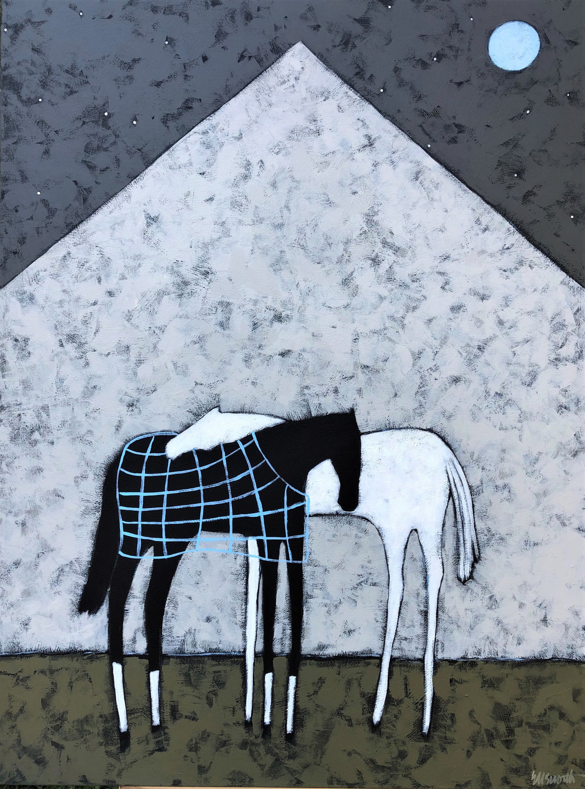 Mountain by Jaime Ellsworth - acrylic painting | UGallery