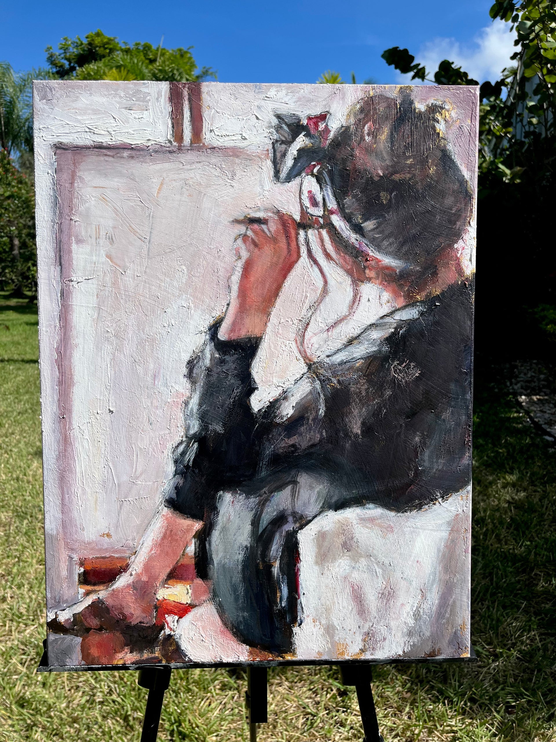 The Blank Canvas by Nava Lundy - acrylic painting | UGallery