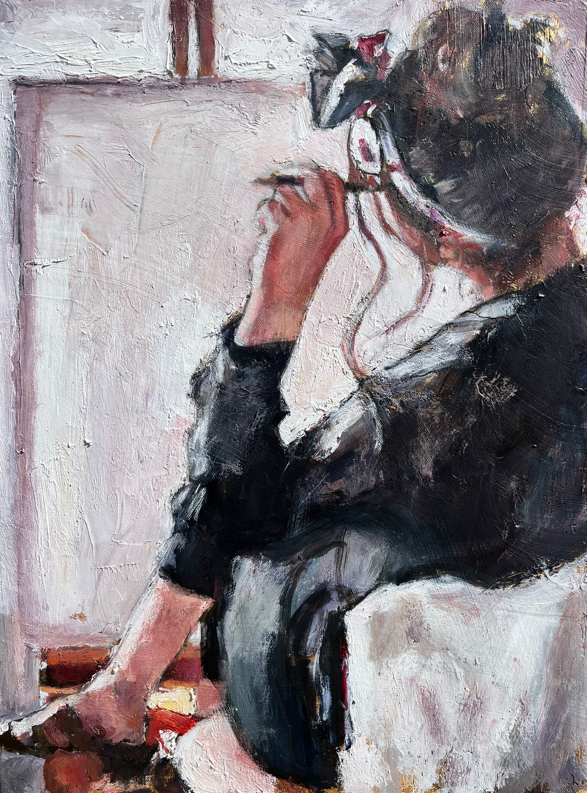 The Blank Canvas by Nava Lundy - acrylic painting | UGallery