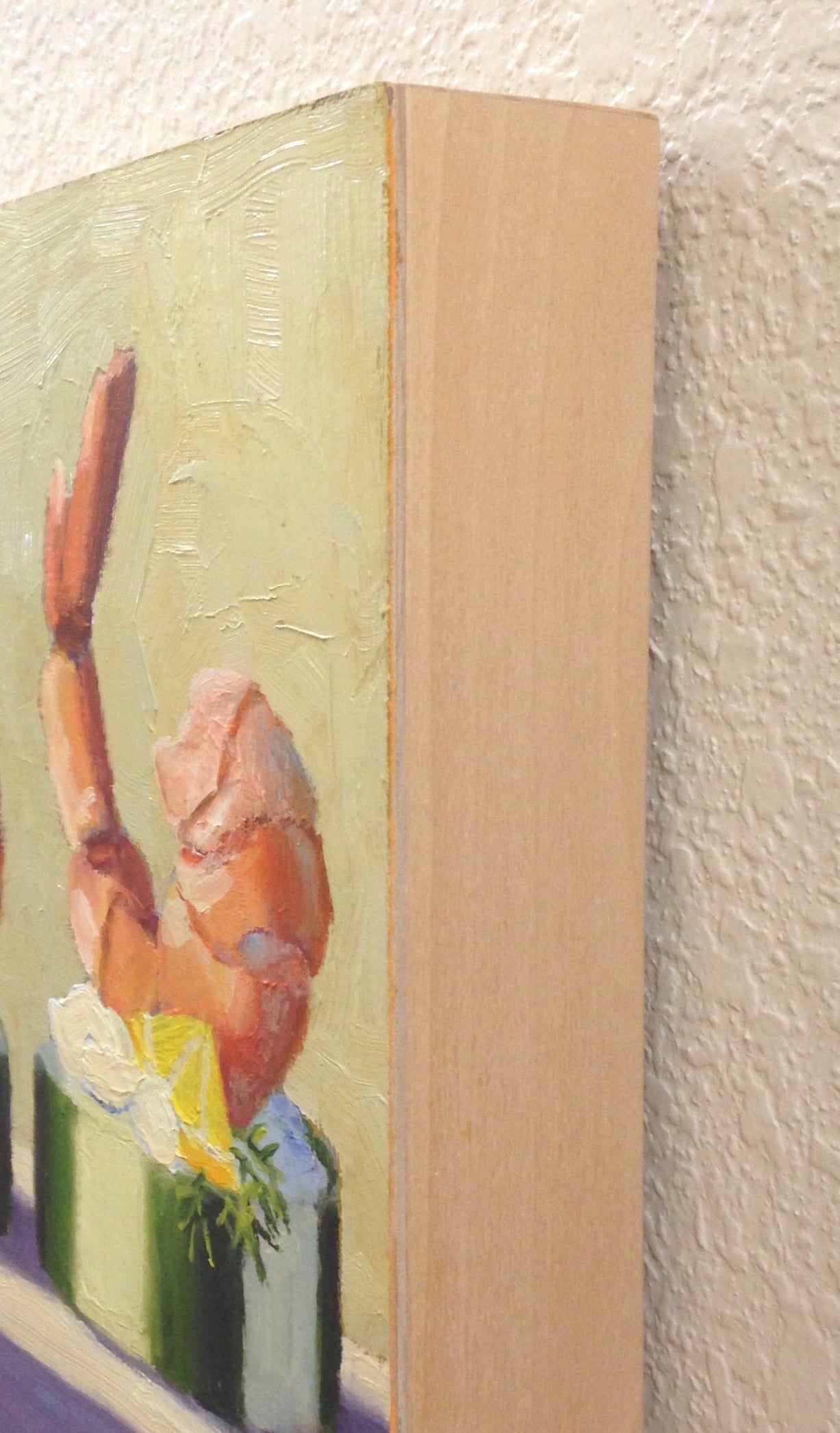 Jumbo Prawns by Pat Doherty - oil painting | UGallery