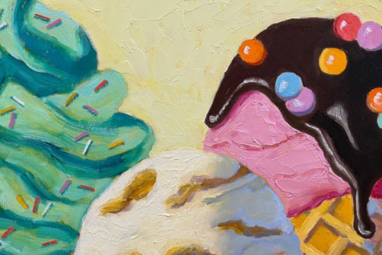 Three Flavors by Pat Doherty - oil painting | UGallery