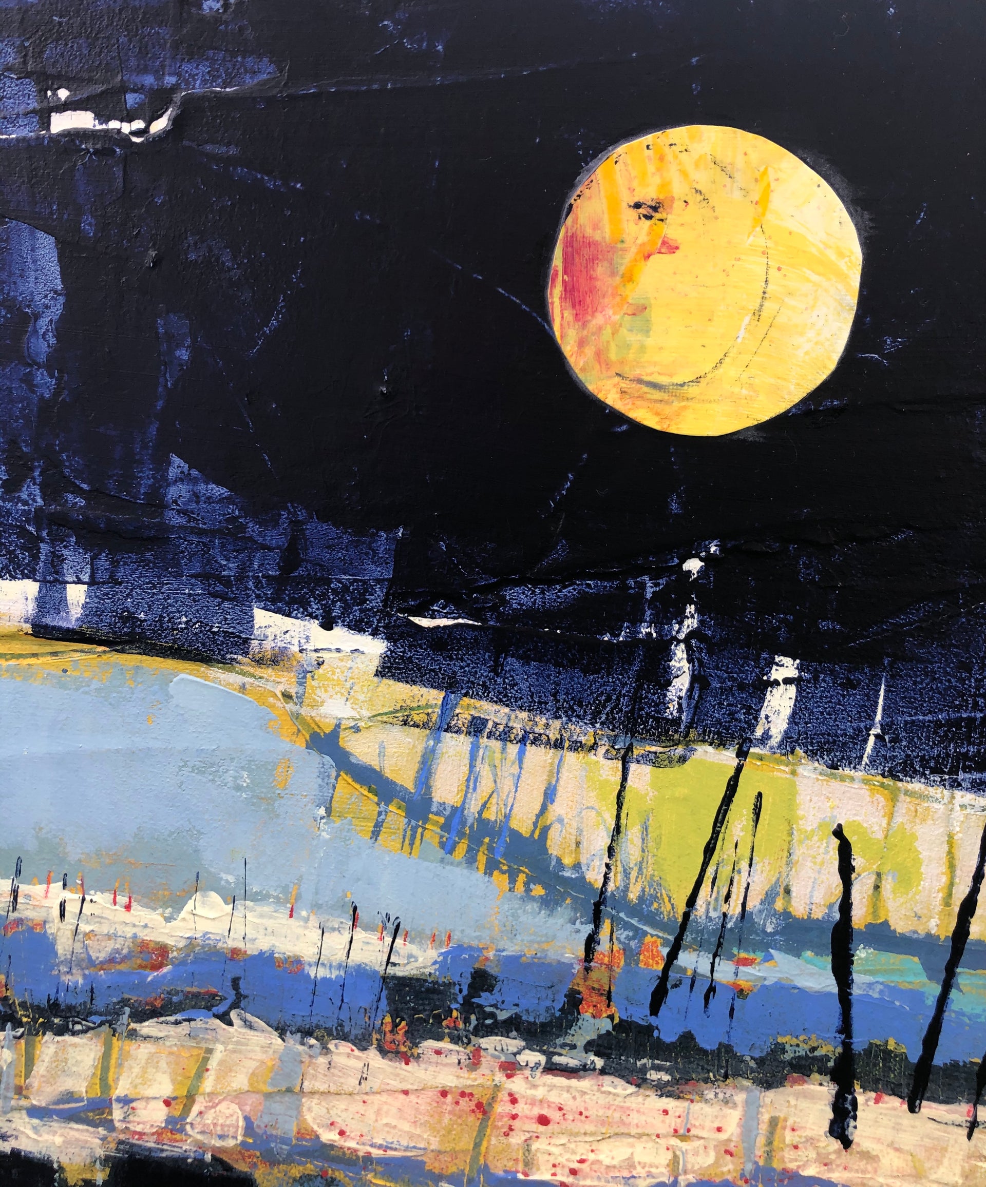 River Valley by Pat Forbes - acrylic painting | UGallery