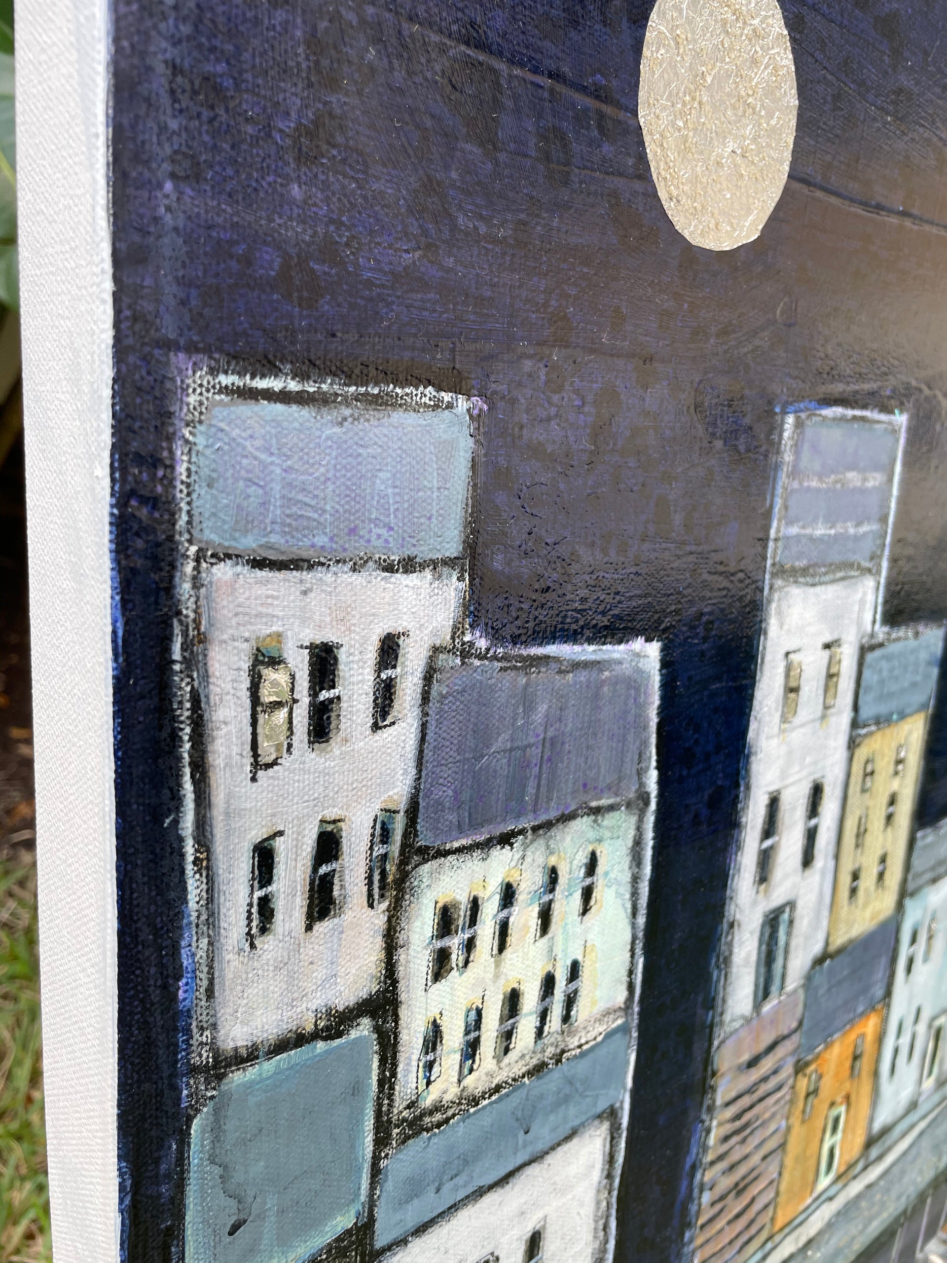 Street Scene 4 by Pat Forbes - acrylic painting | UGallery