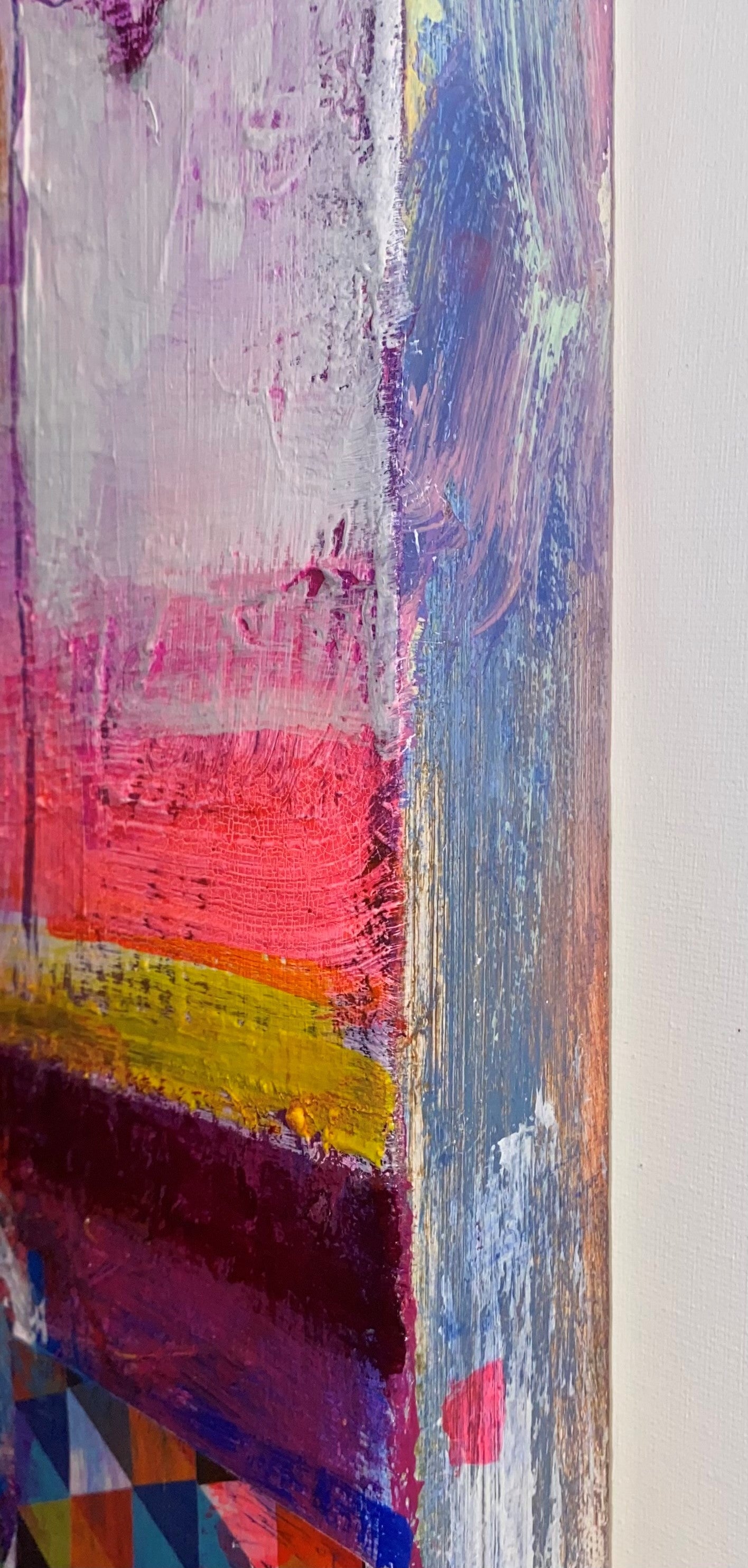 Downtown in the City by Patrick O'Boyle - mixed media artwork | UGallery