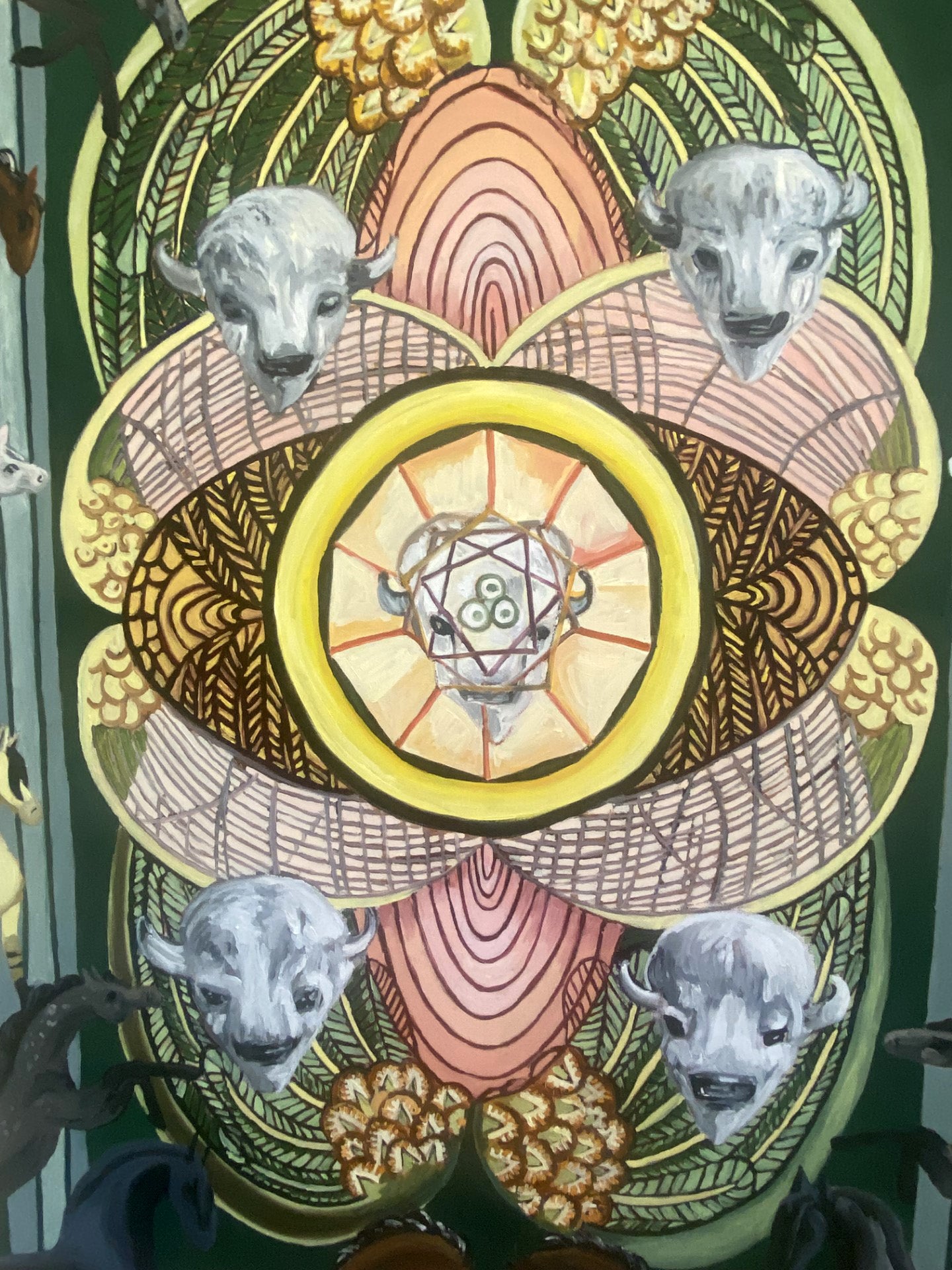 Five of Pentacles by Rachel Srinivasan - oil painting | UGallery