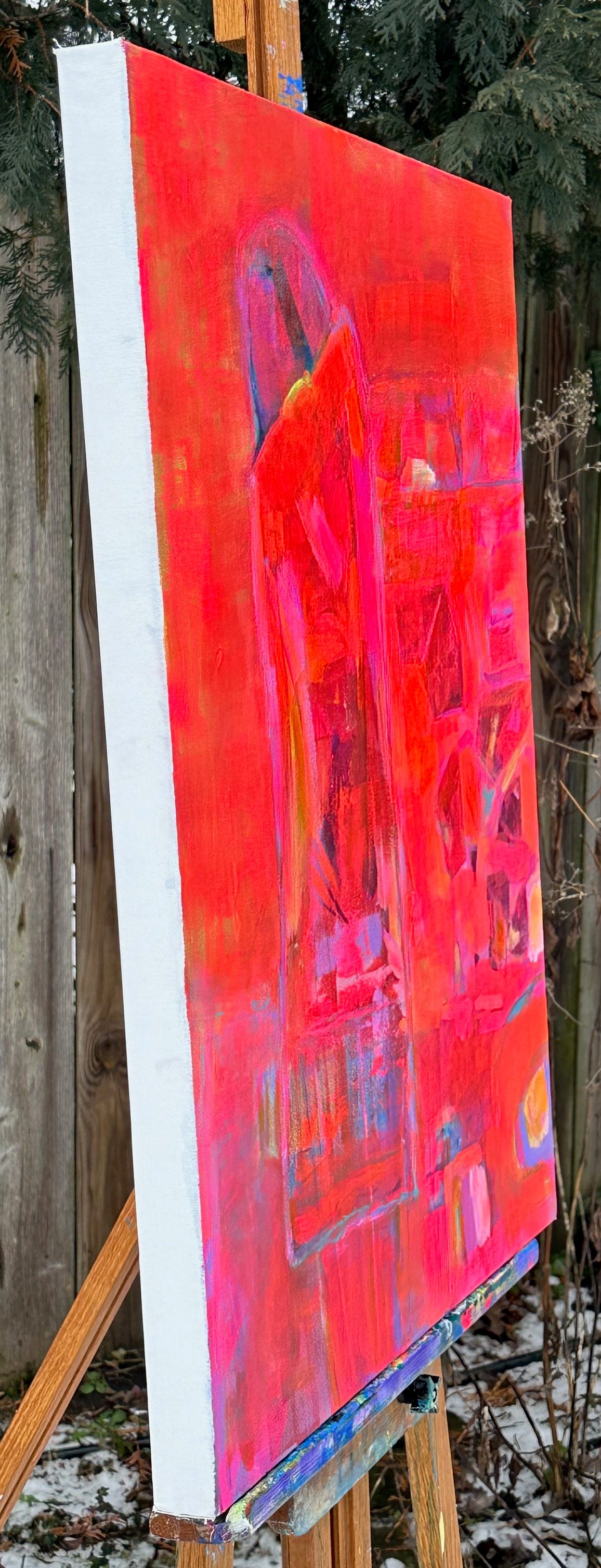 Scattered Pieces by Robin Okun - acrylic painting | UGallery