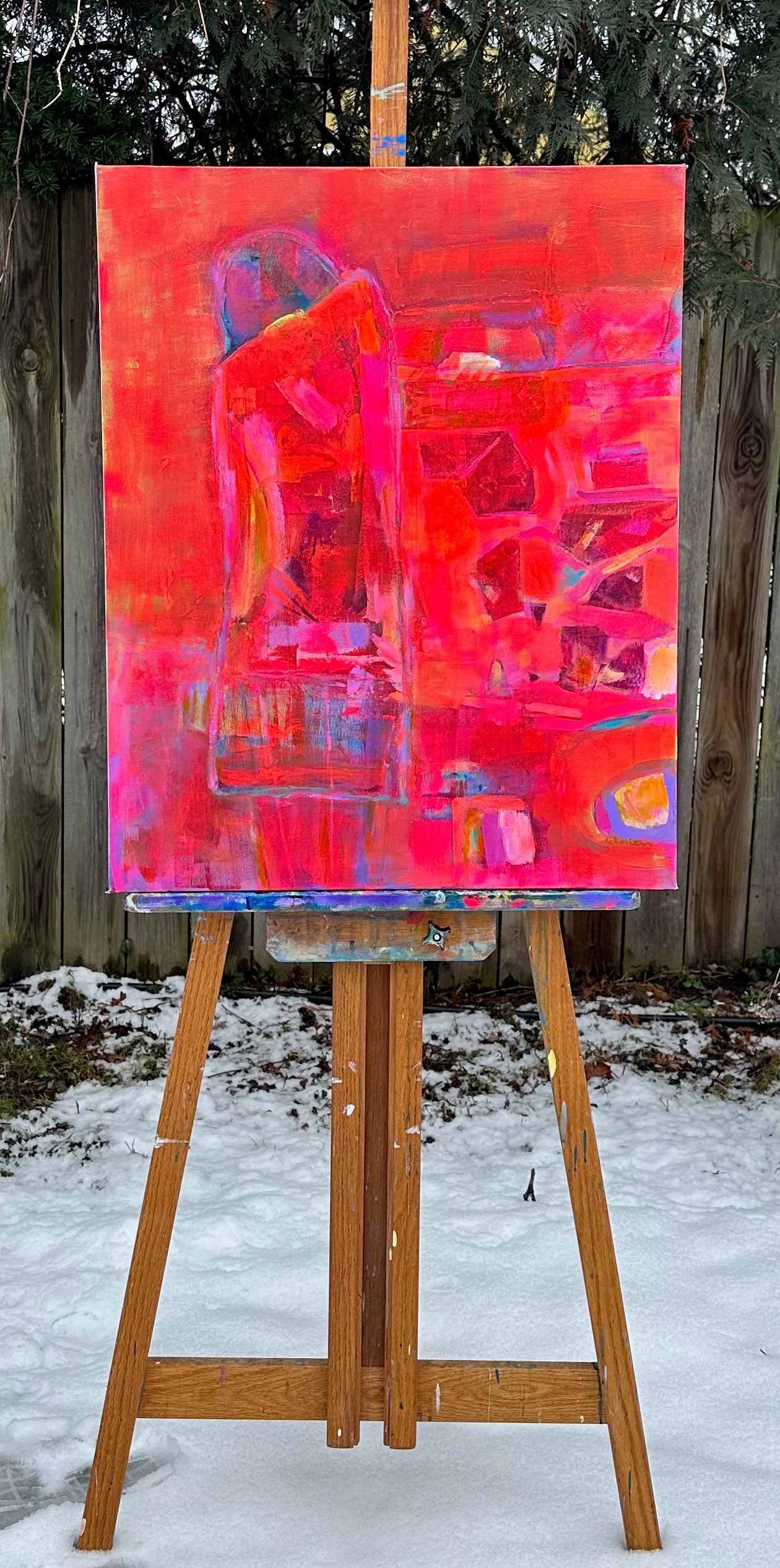 Scattered Pieces by Robin Okun - acrylic painting | UGallery