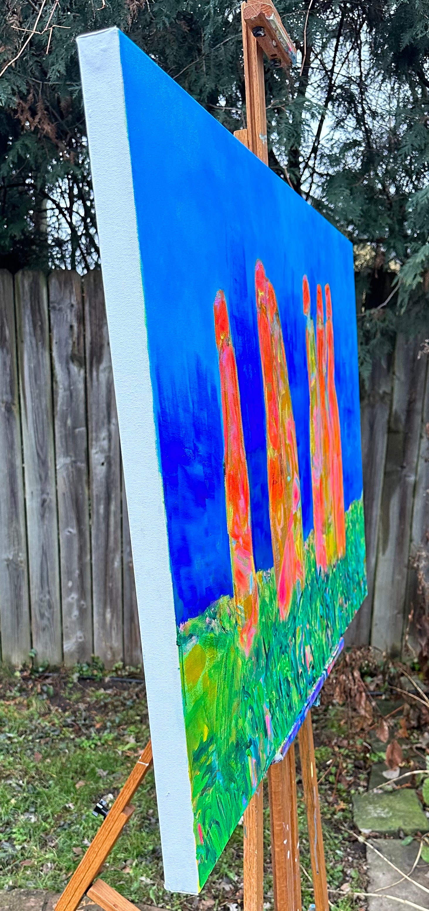 Spring Forward by Robin Okun - acrylic painting | UGallery