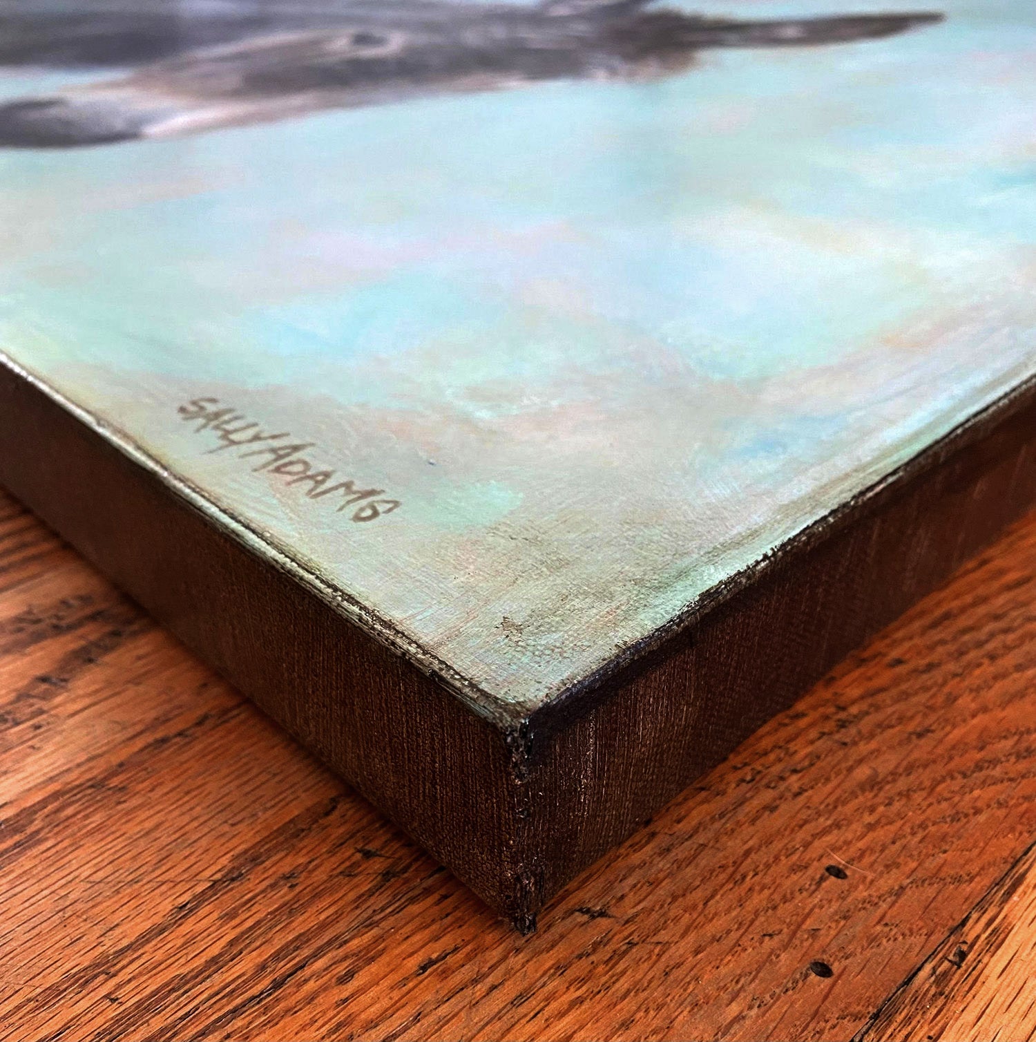 Soft Eyes by Sally Adams - acrylic painting | UGallery