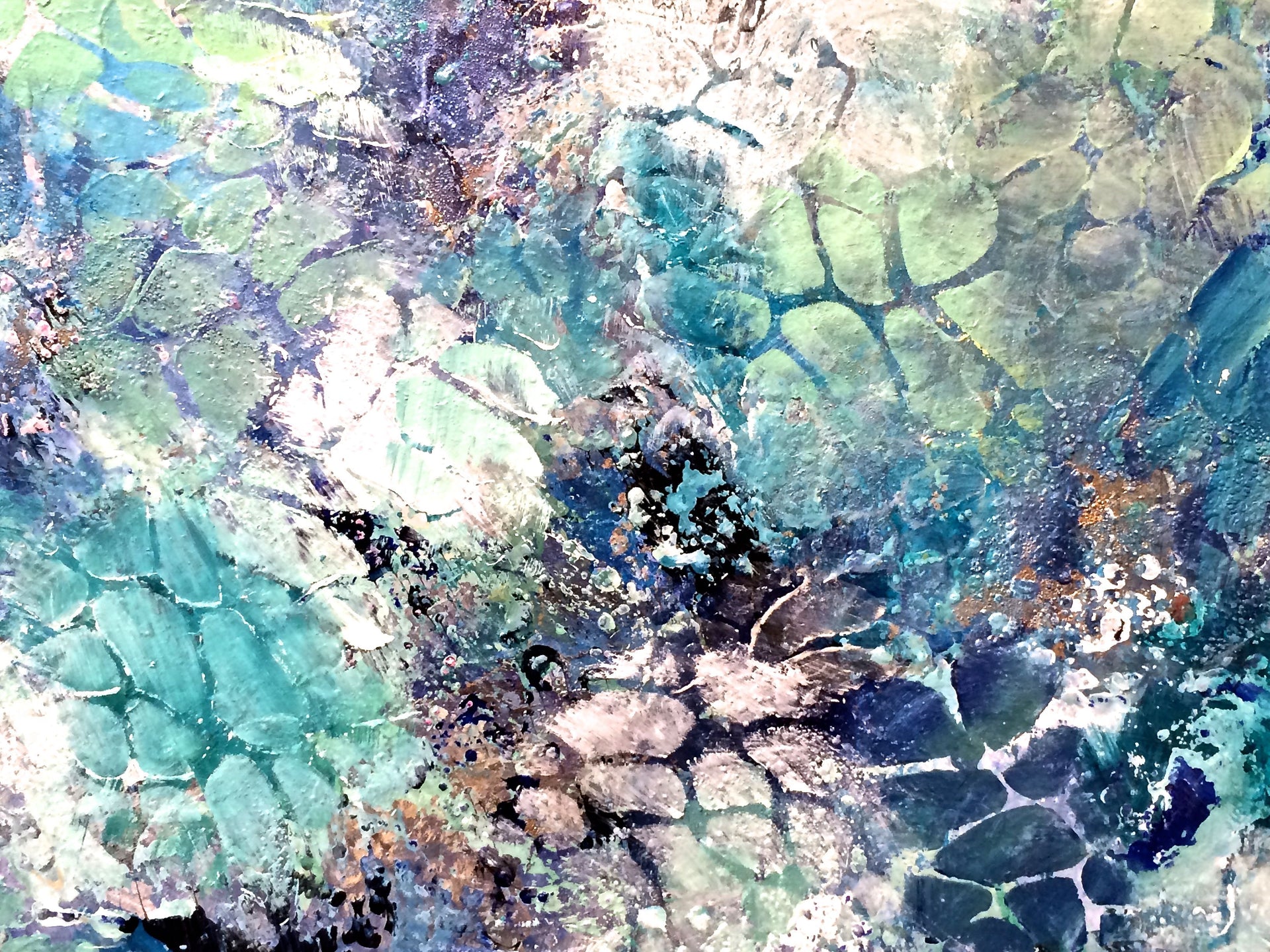 Seaglass by DL Watson - acrylic painting | UGallery