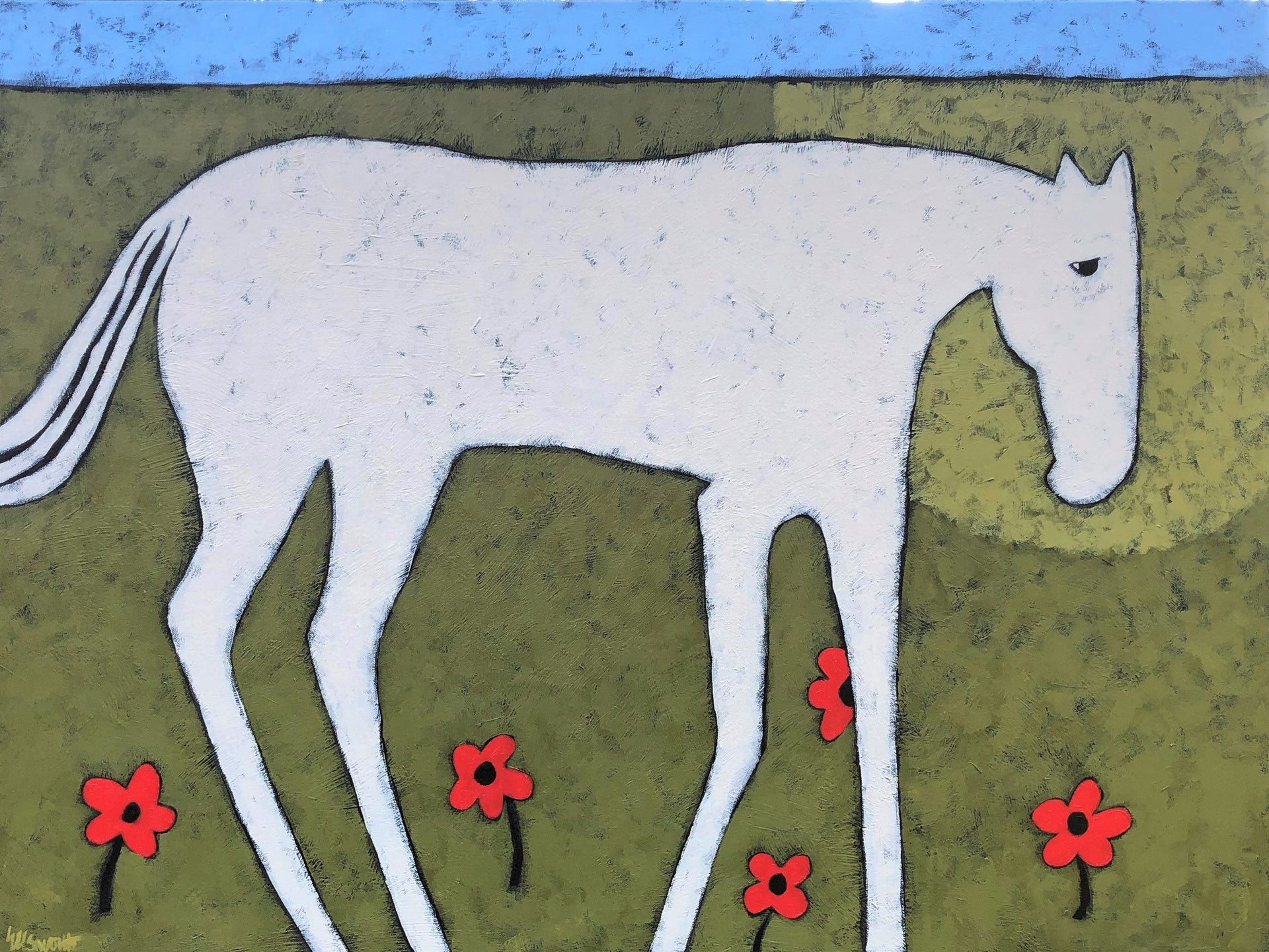 Sweetgrass by Jaime Ellsworth - acrylic painting | UGallery