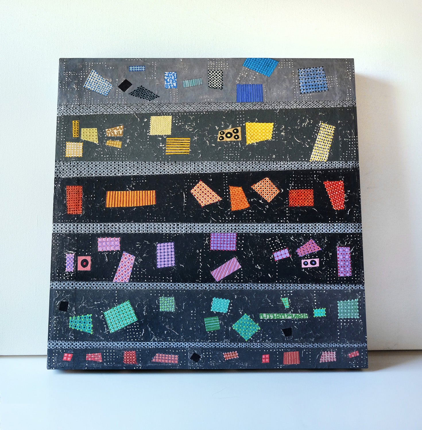 Transition Patterns by Terri Bell - mixed media artwork | UGallery