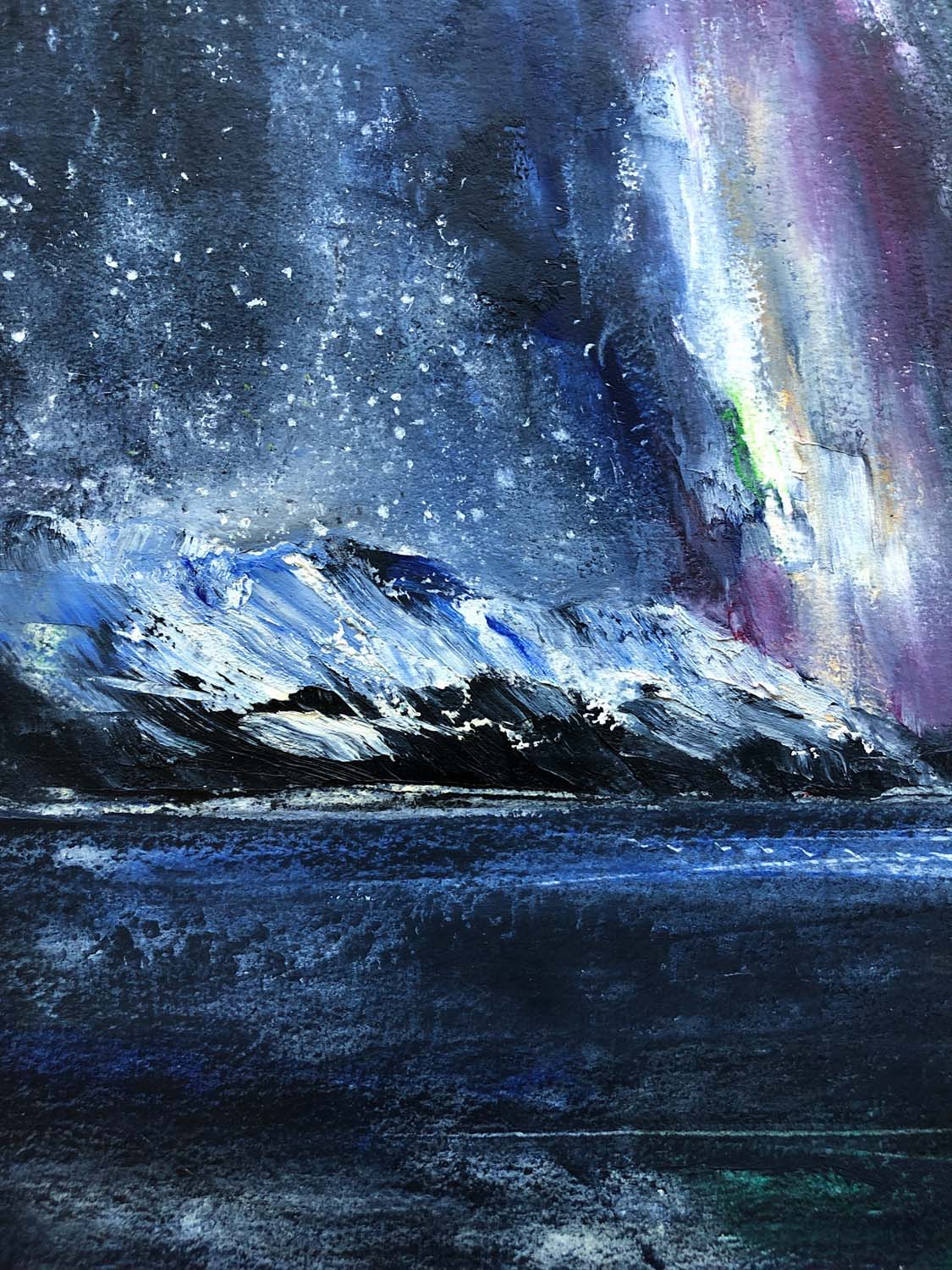 Northern Lights by Tiffany Blaise - mixed media artwork | UGallery