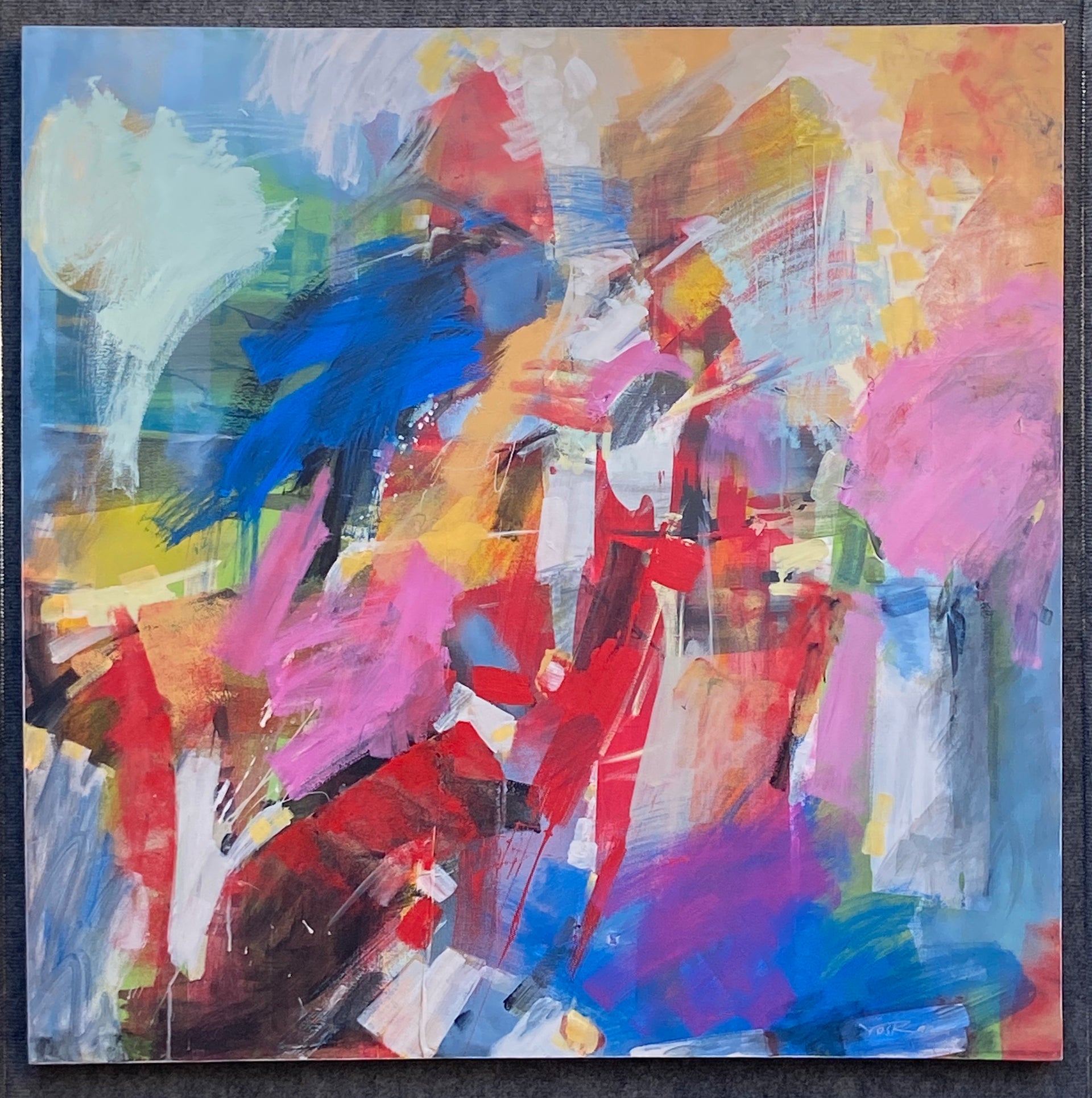 Light Movement by Voskan Galstian - acrylic painting | UGallery