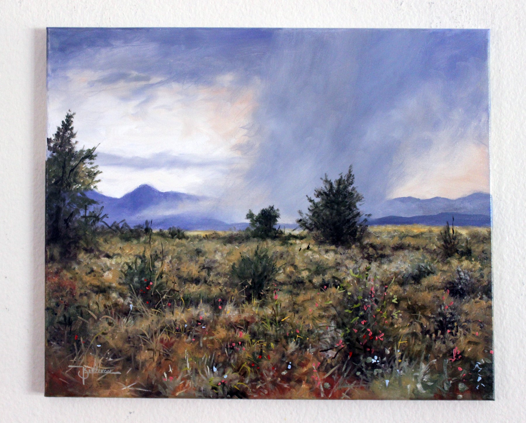 High Plains Storm by Kent Sullivan - oil painting | UGallery
