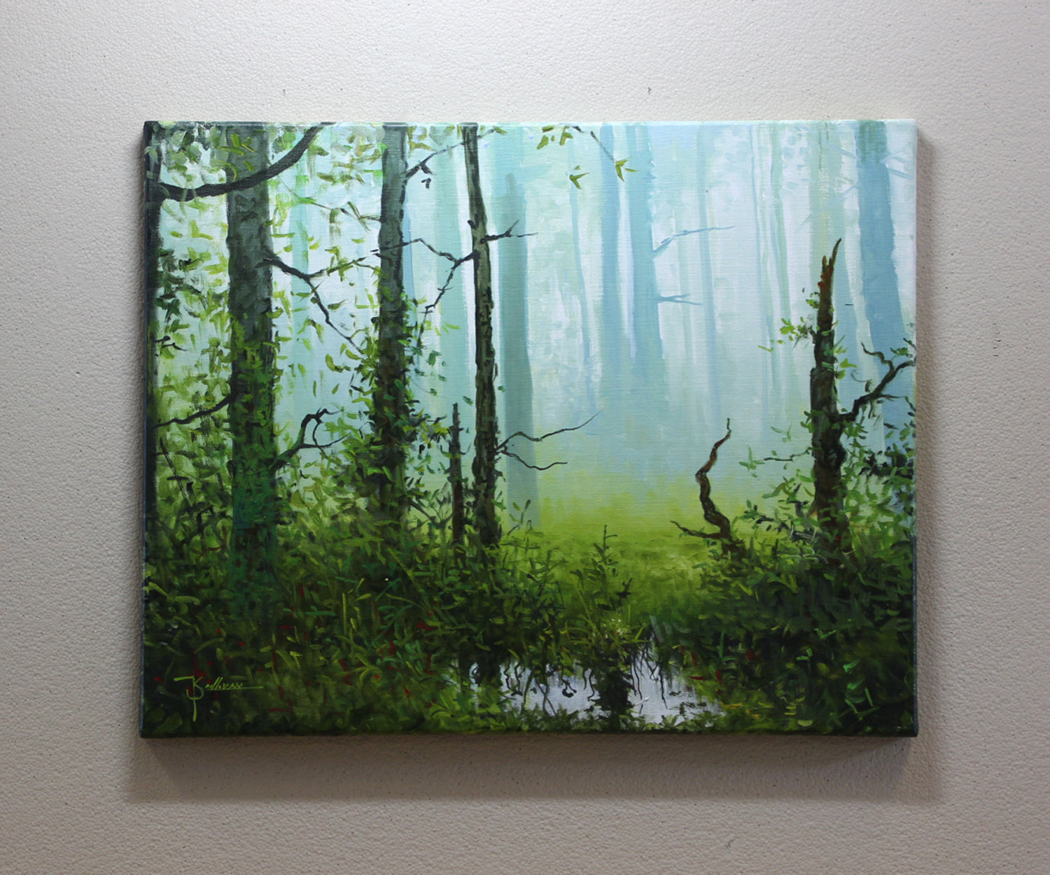Forest Mist by Kent Sullivan - oil painting | UGallery
